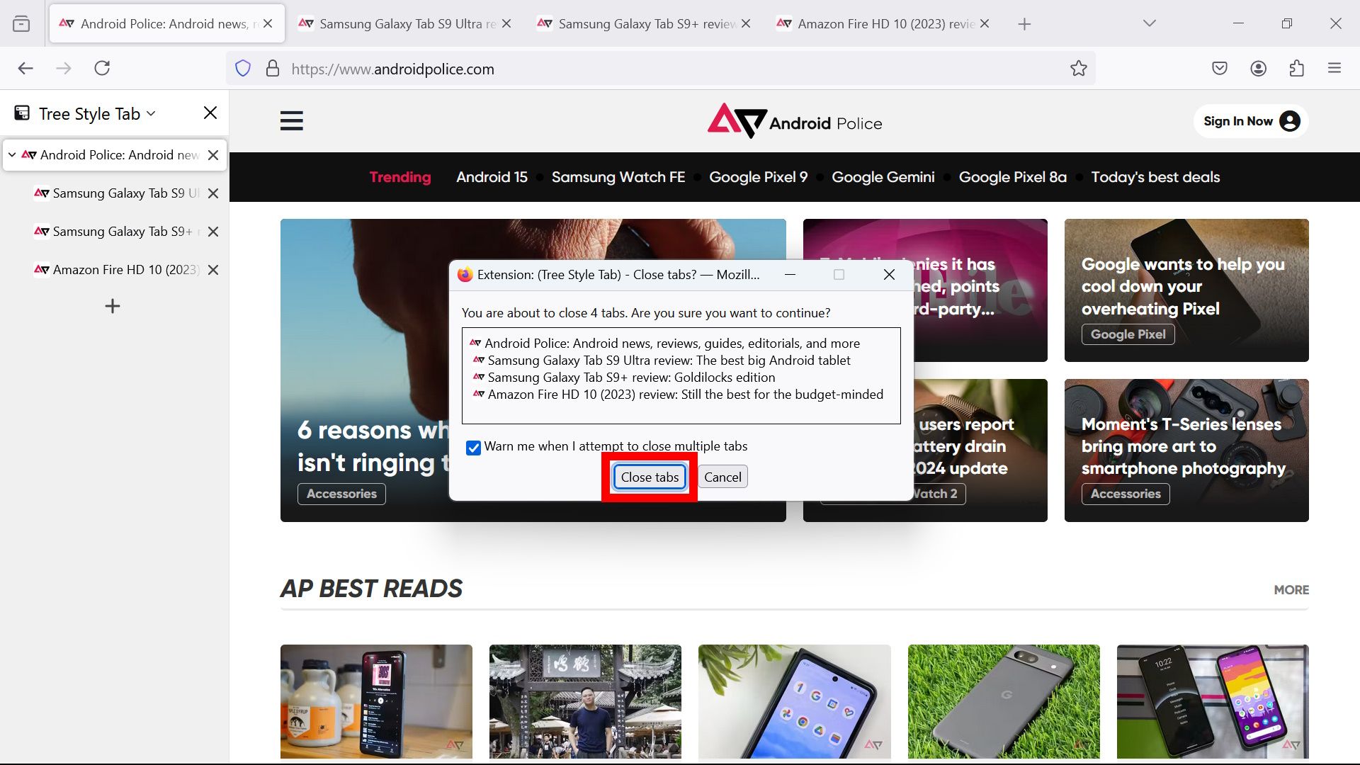 Mozilla Firefox: How to use and add group tabs in the web browser