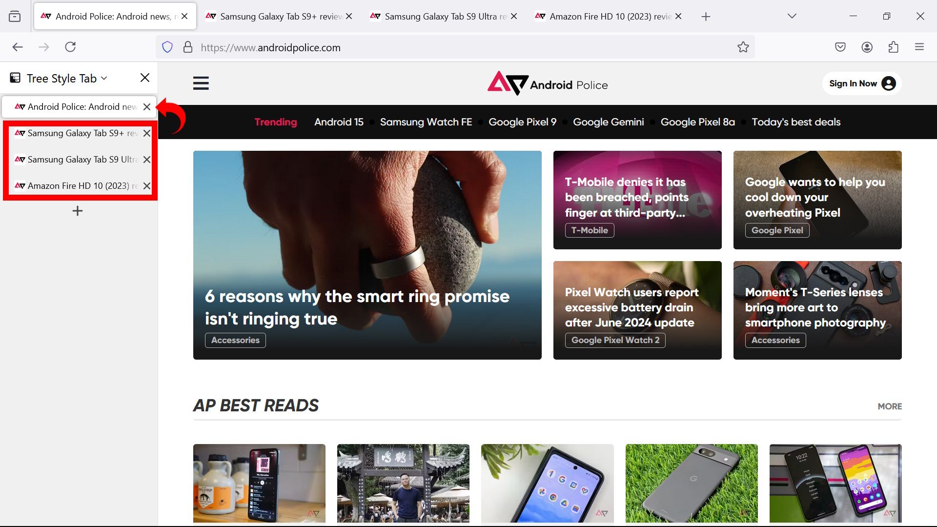 Mozilla Firefox: How to use and add group tabs in the web browser