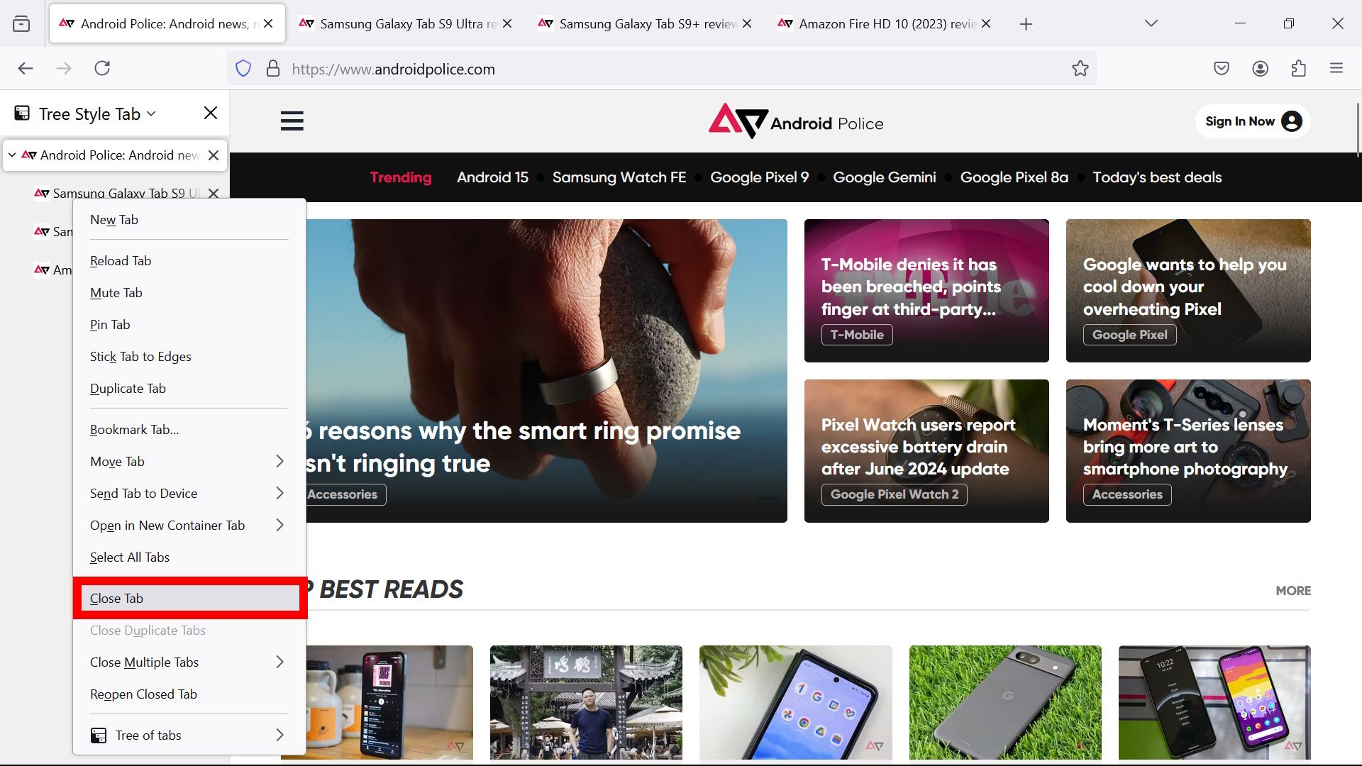 Mozilla Firefox: How to use and add group tabs in the web browser