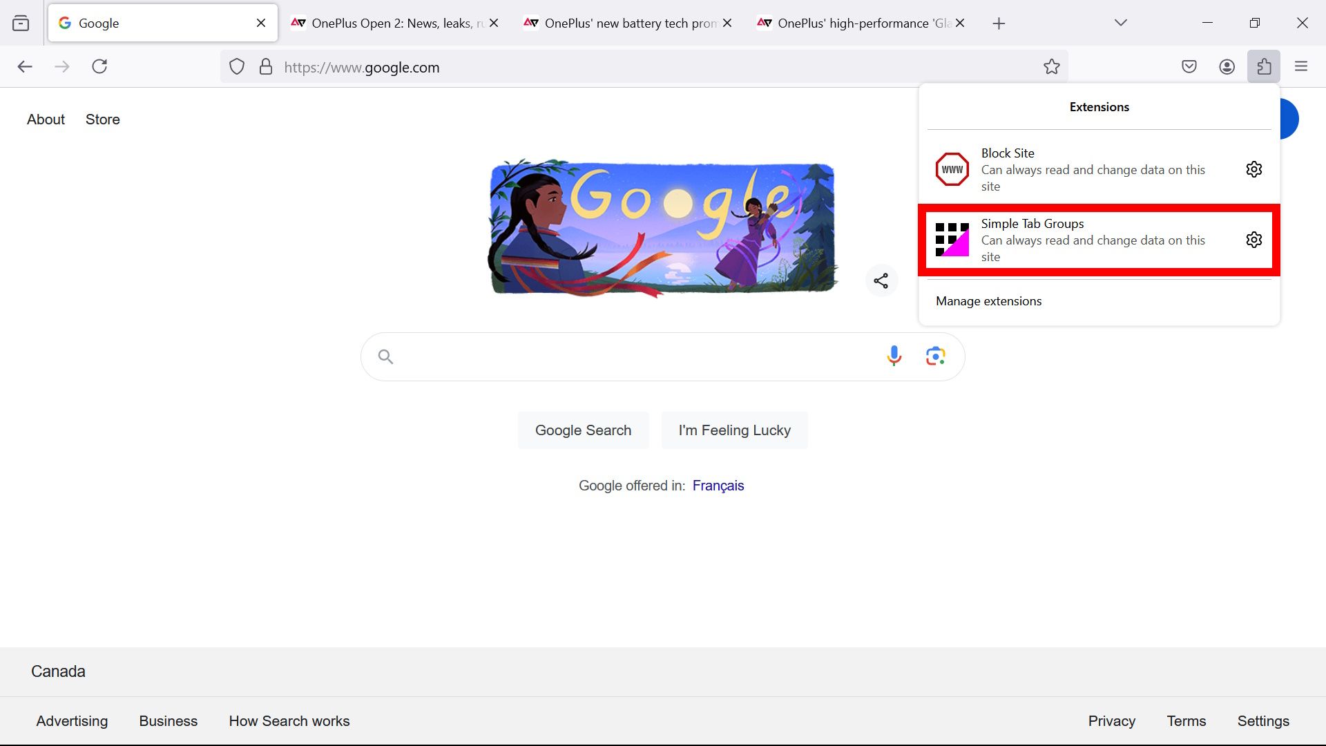 Mozilla Firefox: How to use and add group tabs in the web browser