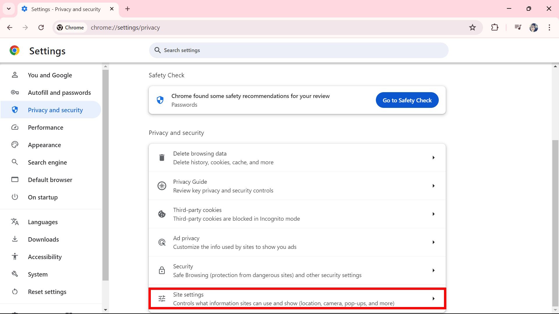 Google Chrome: How to disable push notifications on your browser