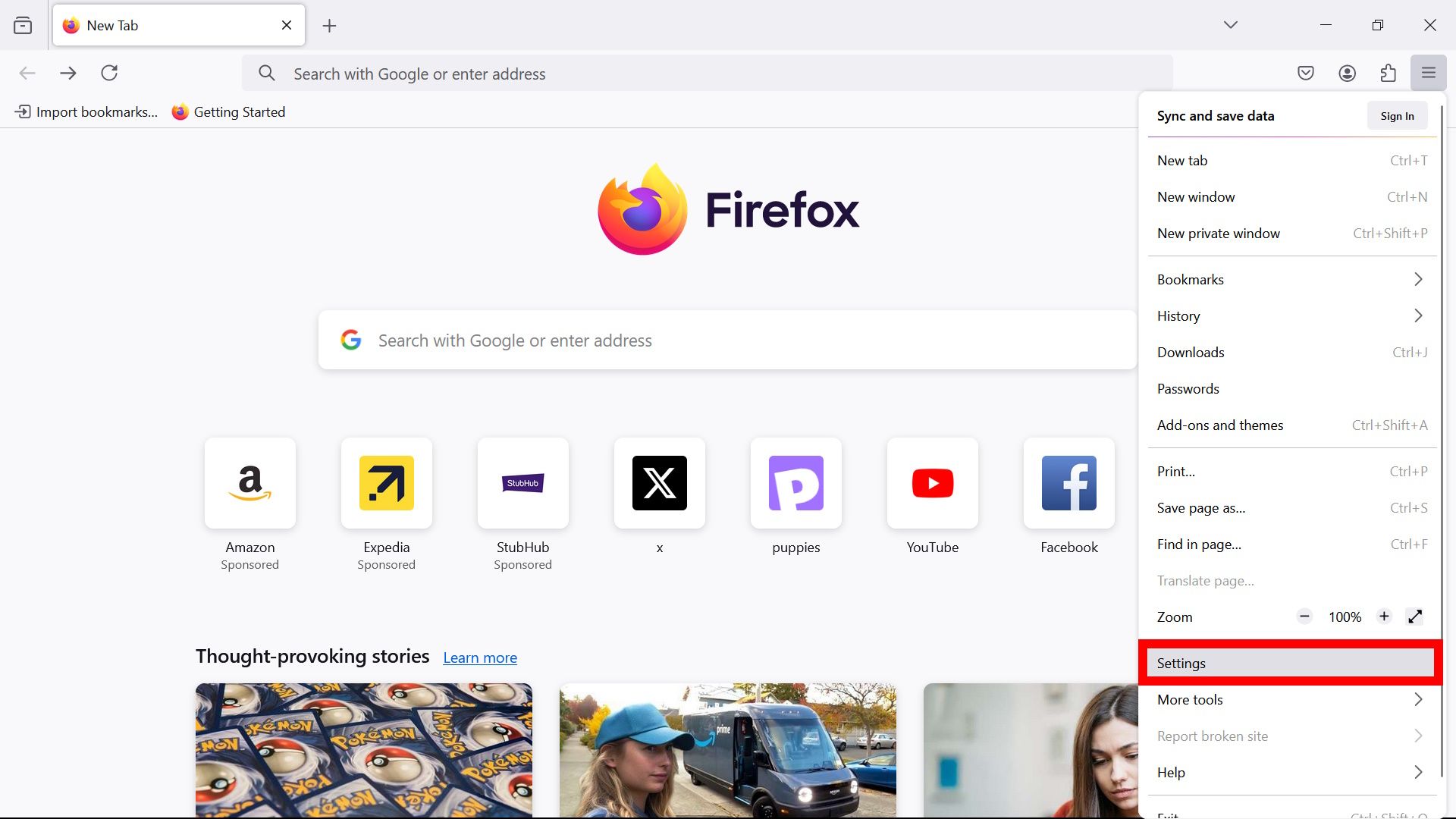 Mozilla Firefox: How to block a specific website