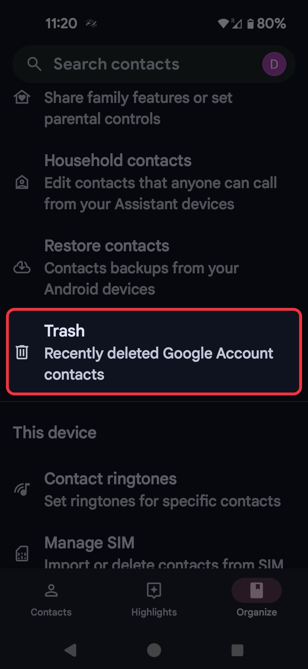 How to restore deleted Gmail and Google Workspace contacts