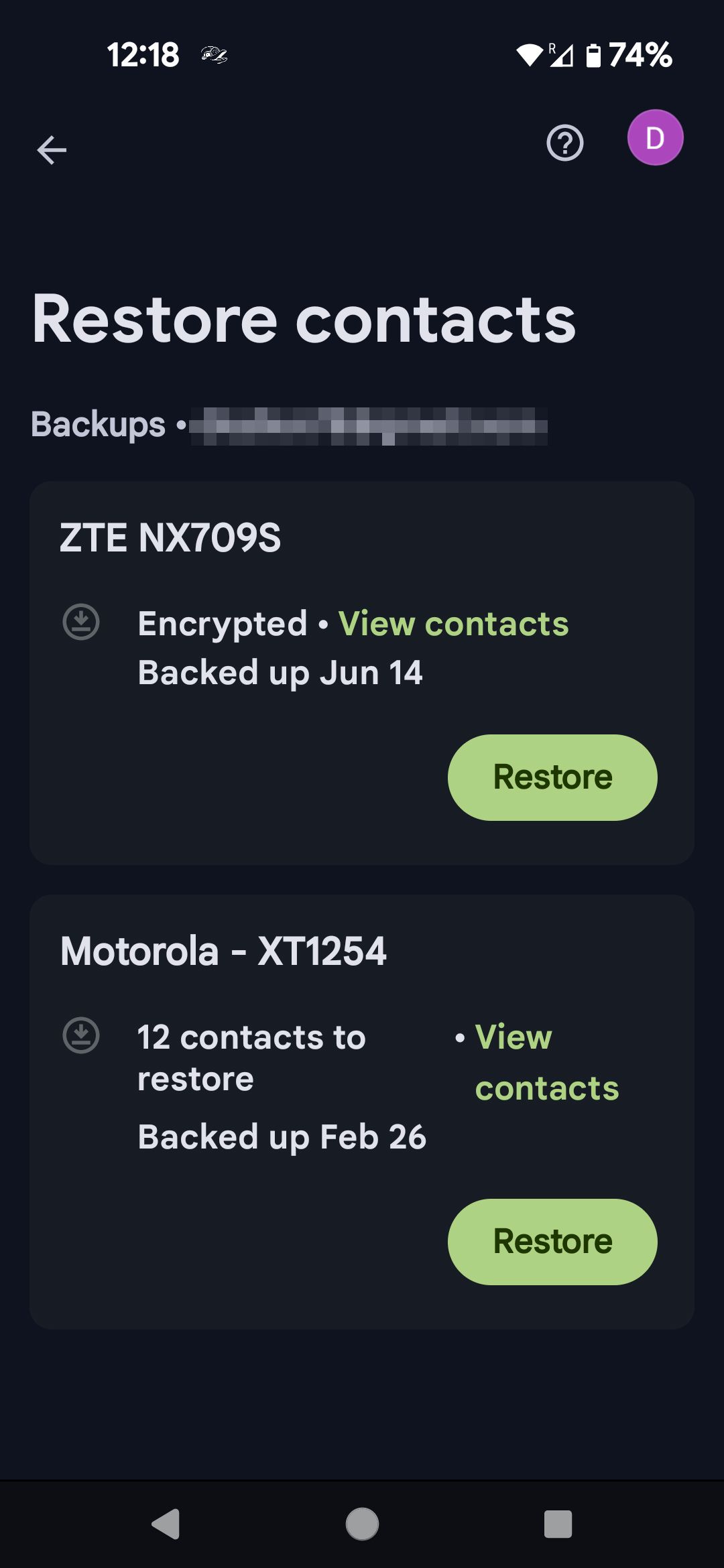 How to restore deleted Gmail and Google Workspace contacts
