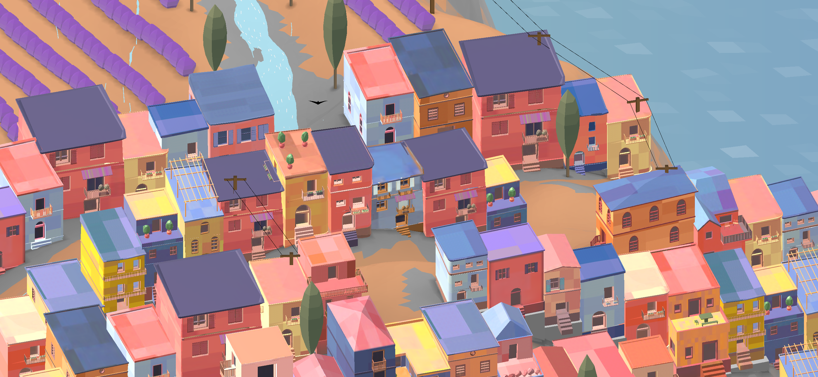 Help water fall down a mountain in this incredibly chill indie game