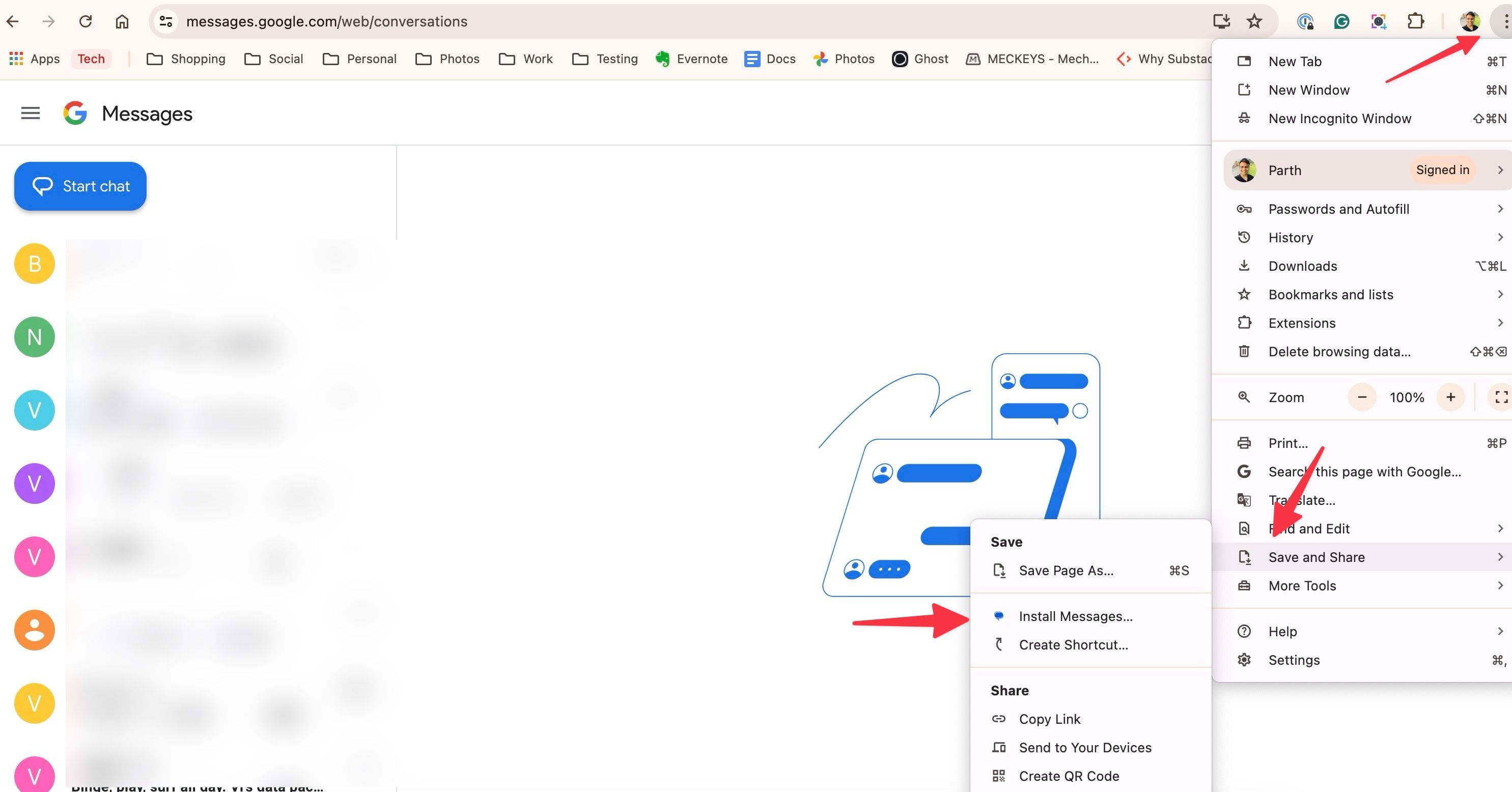 How to use Google Messages on your computer