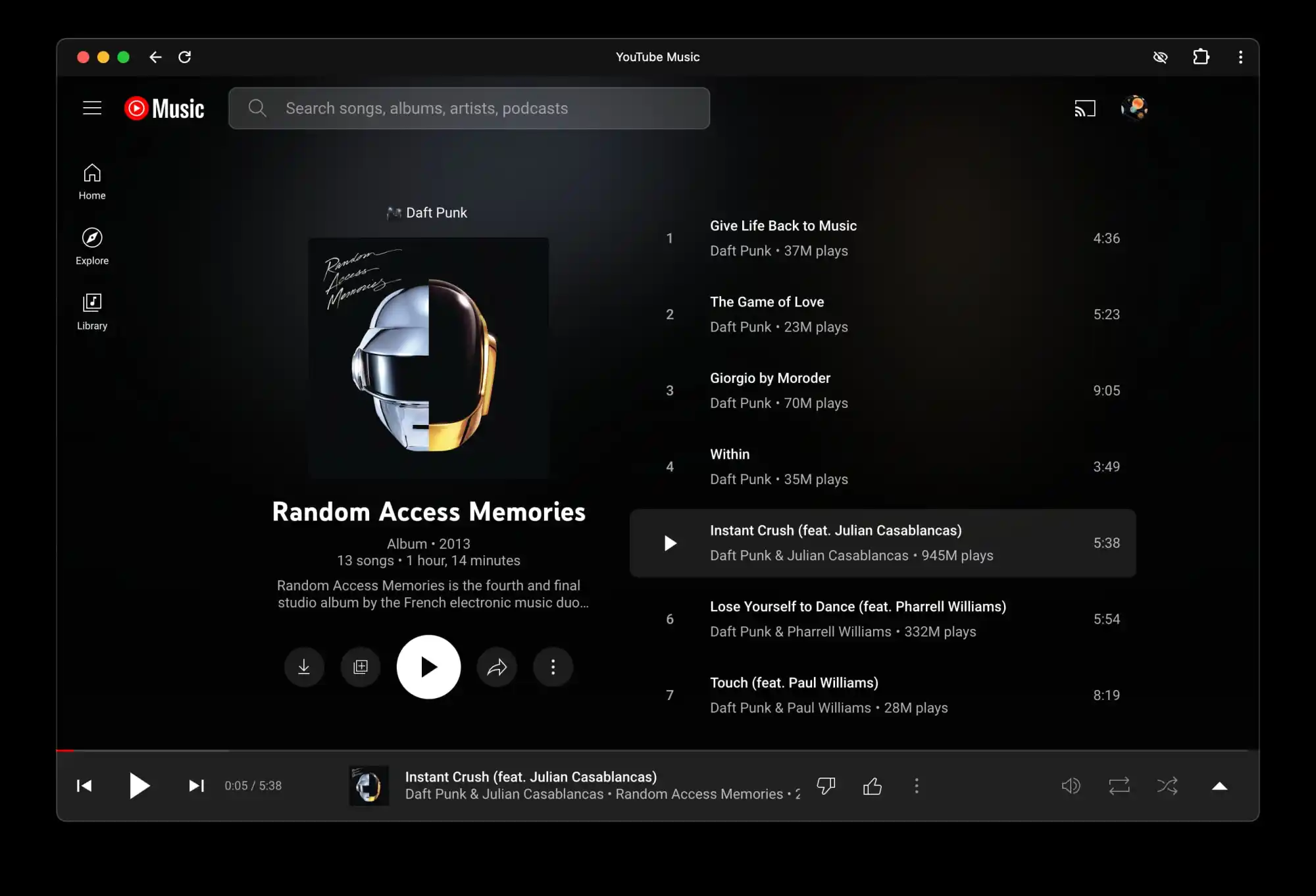 YouTube Music's redesigned playlists and albums have users in an uproar