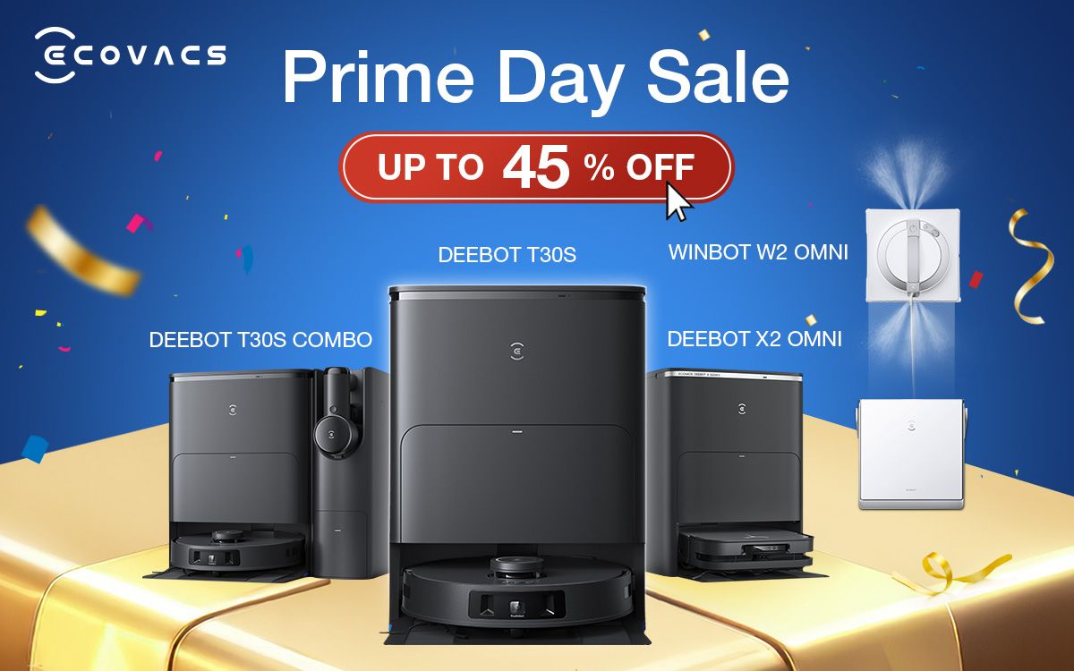 Prime Day irresistible buys: Up to $850 off on ECOVACS robovacs and ...