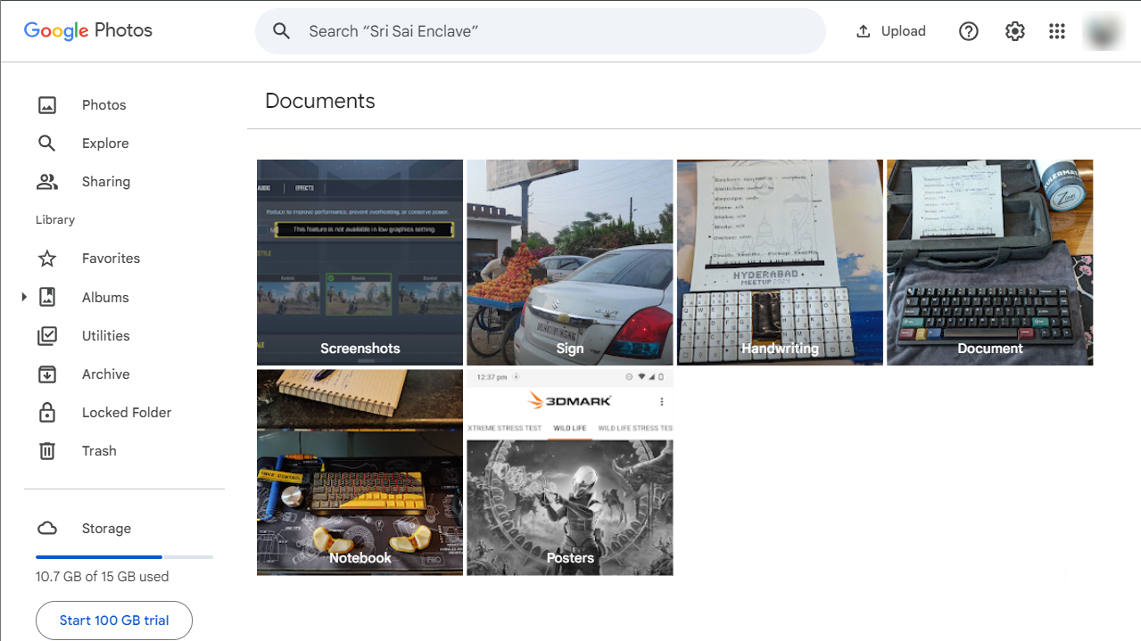 Google Photos has a Documents view coming to the web