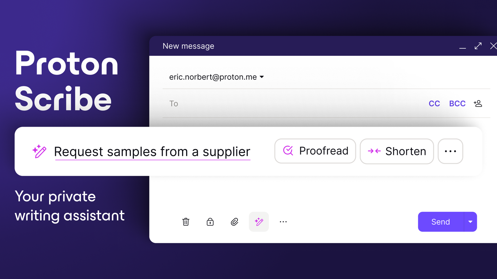 Proton Mail's answer to Gmail's Help Me Write is now available for ...