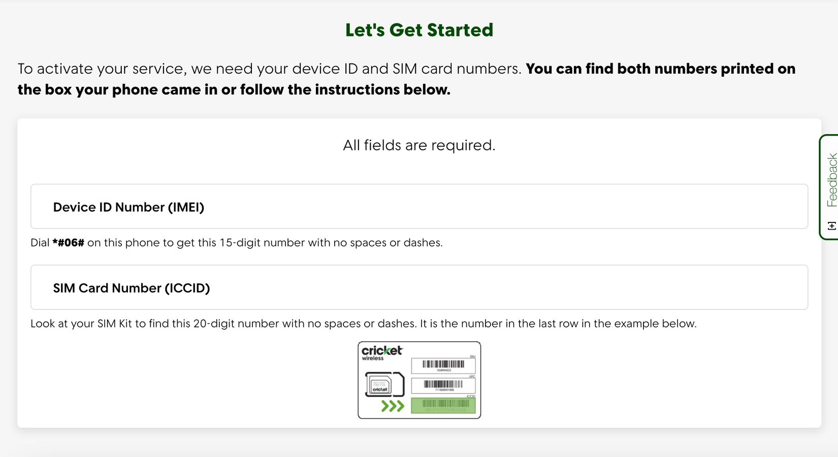 Cricket Wireless: How to activate a SIM card or eSIM