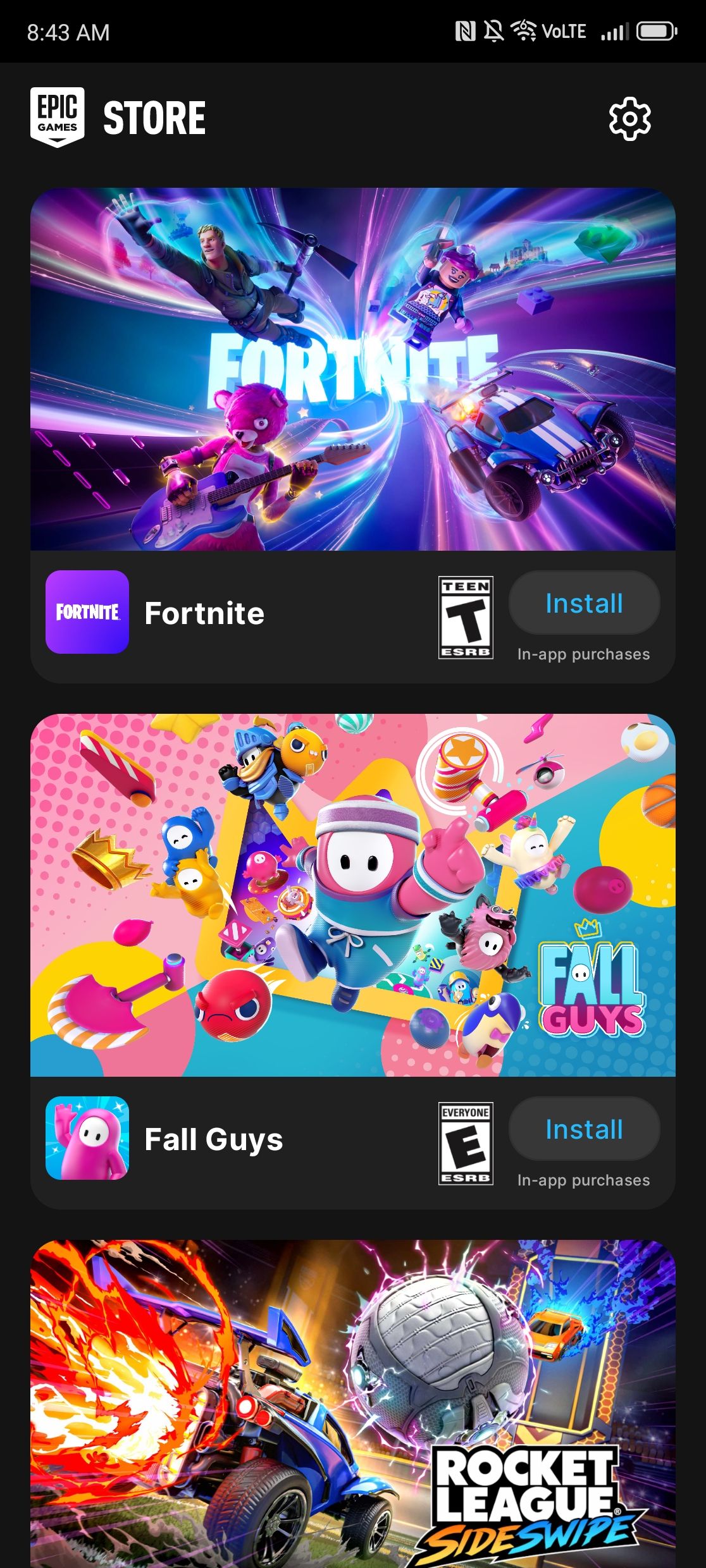 Epic Games Store launches for Android worldwide, bringing Fall Guys to ...