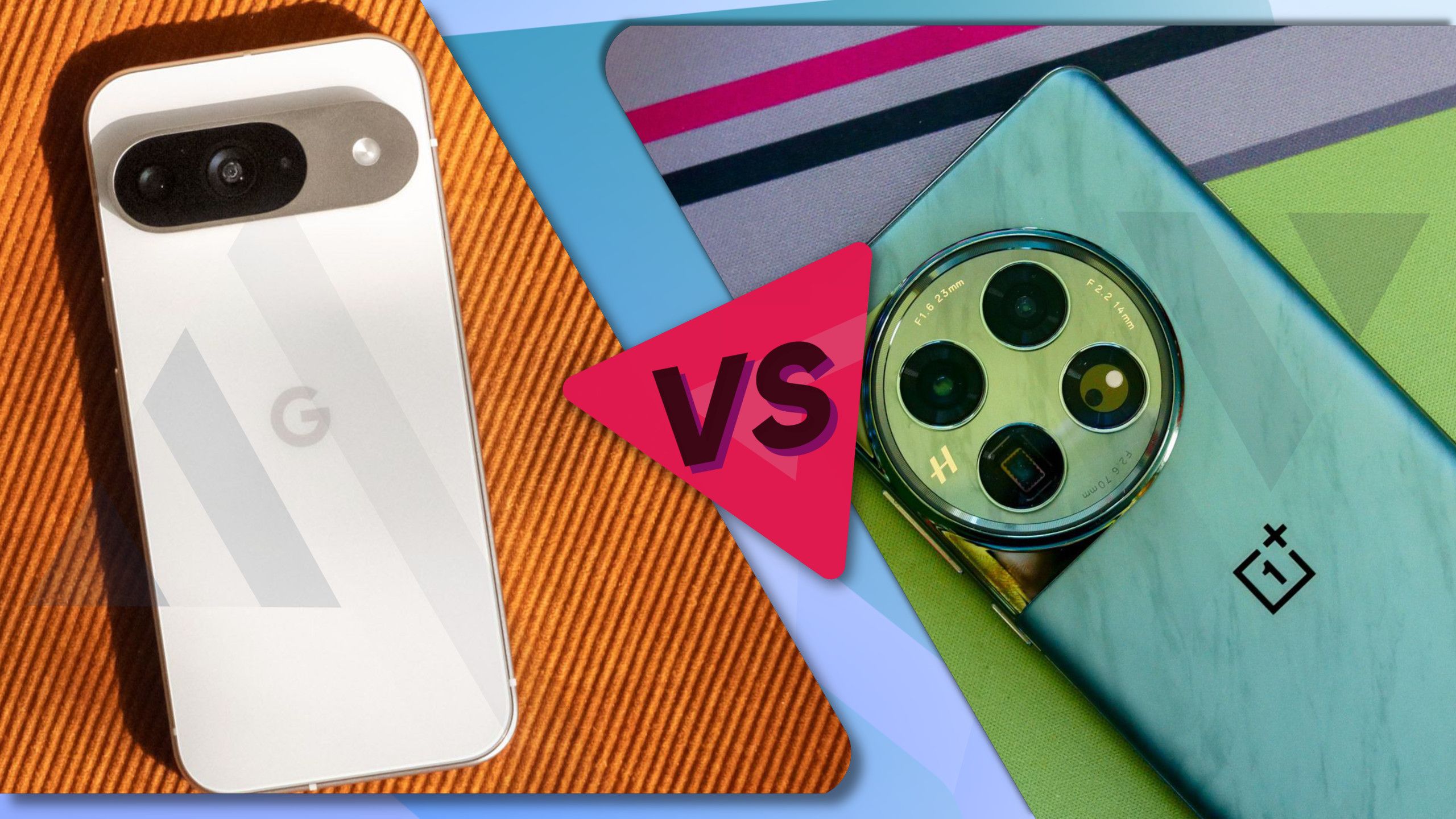 Google Pixel 9 vs. OnePlus 12: Far from cut and dry