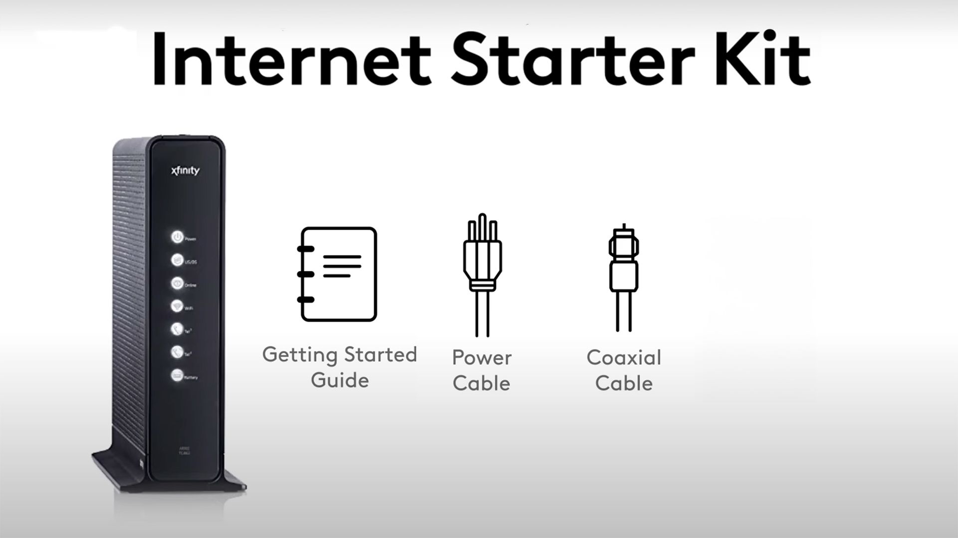 Xfinity router: What does the white blinking light mean?