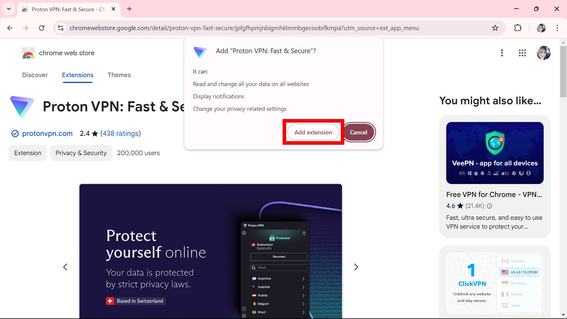 Proton VPN: How to set up the Proton VPN extension