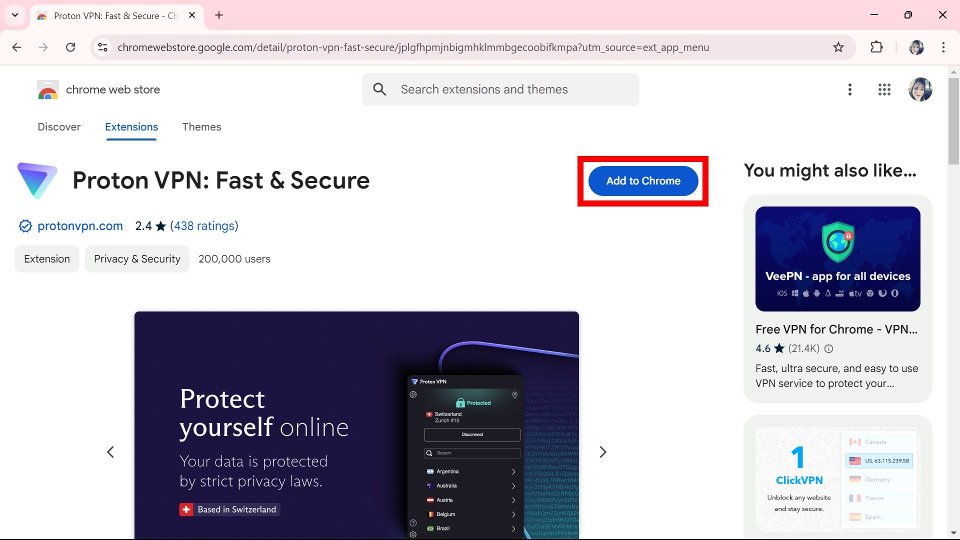 Proton VPN: How to set up the Proton VPN extension