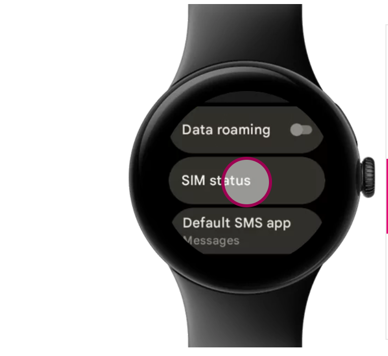 T-Mobile: How to find your Android smartwatch's phone number
