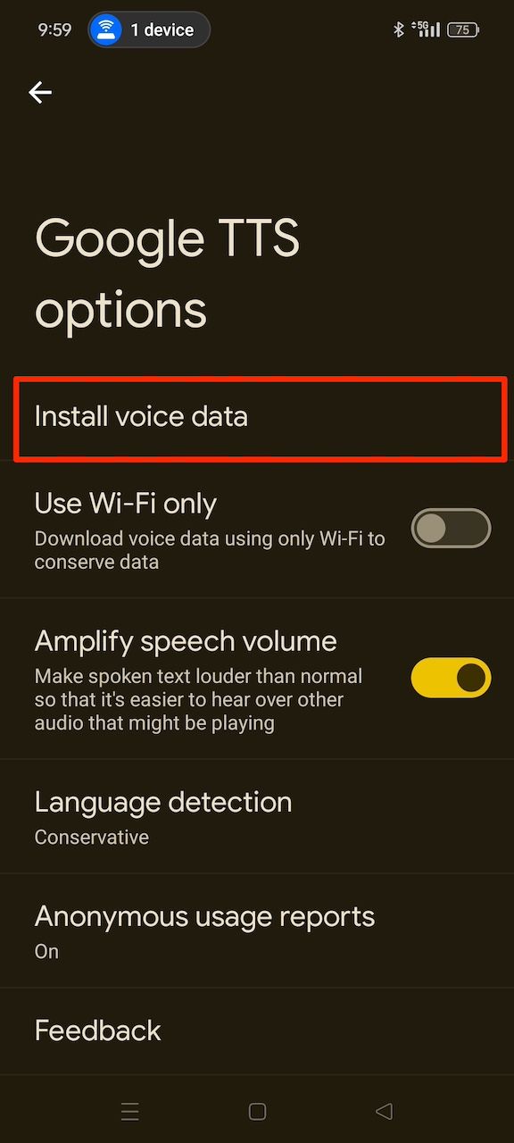 How to use Google's text-to-speech accessibility feature on Android