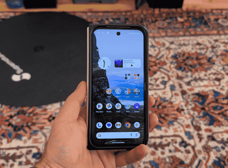 I fixed the Pixel 9 Pro Fold's smallest problem in the most complicated ...