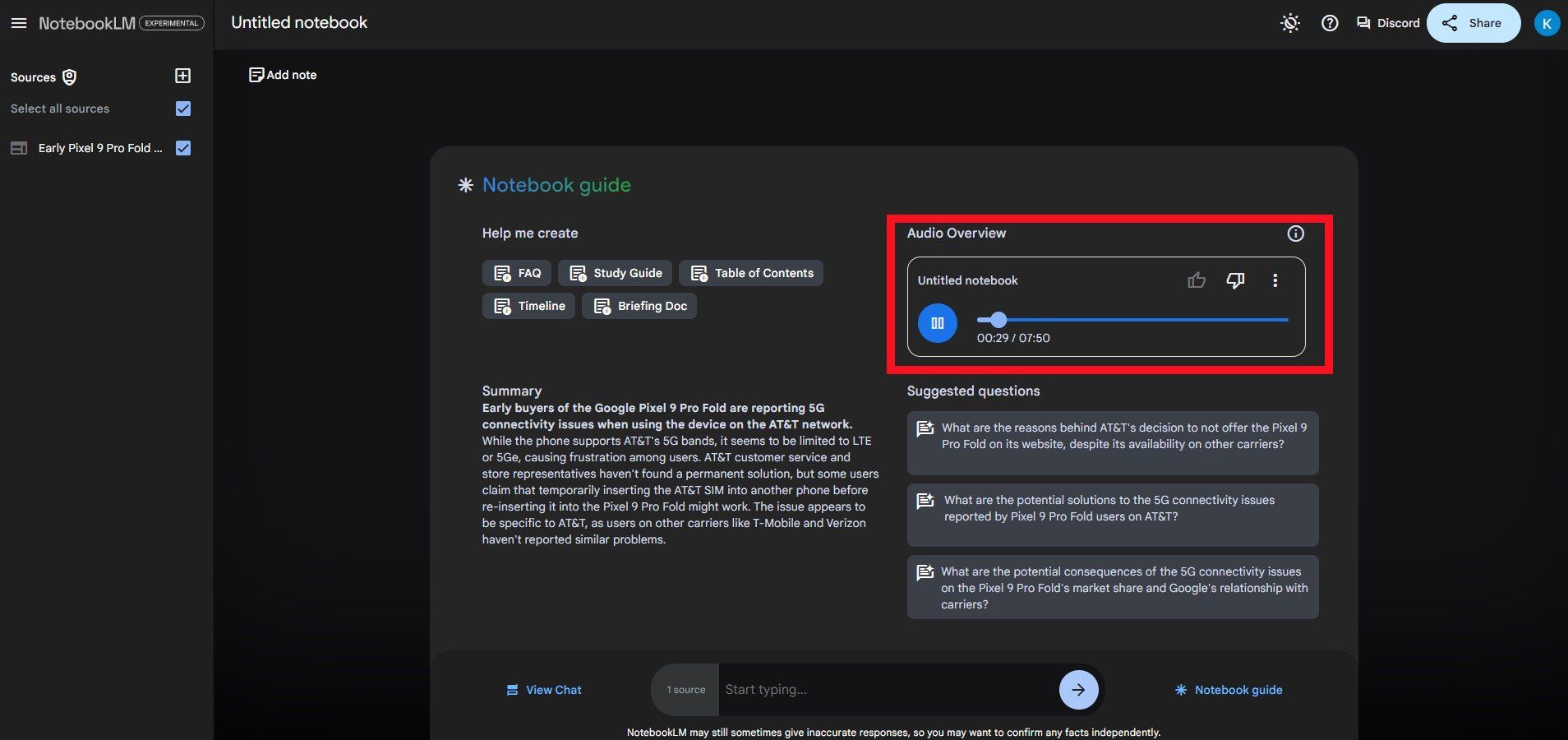 Google's NotebookLM can now turn audio recordings and YouTube videos into interactive podcasts