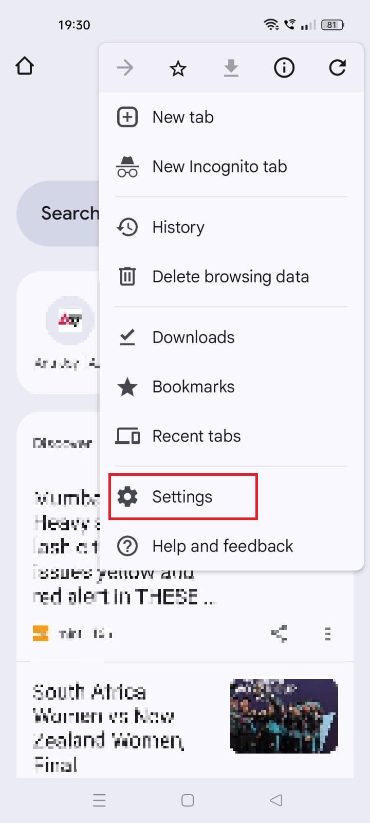 How to stop Google Chrome redirecting to Microsoft Bing