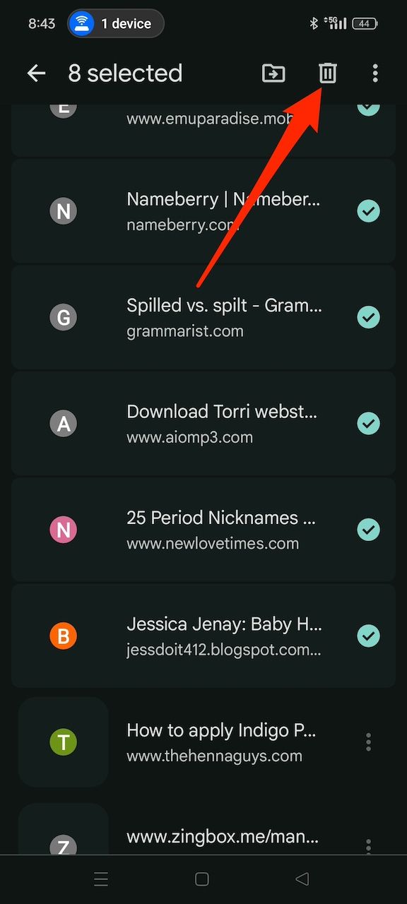 Google Chrome: How to delete all of your bookmarks