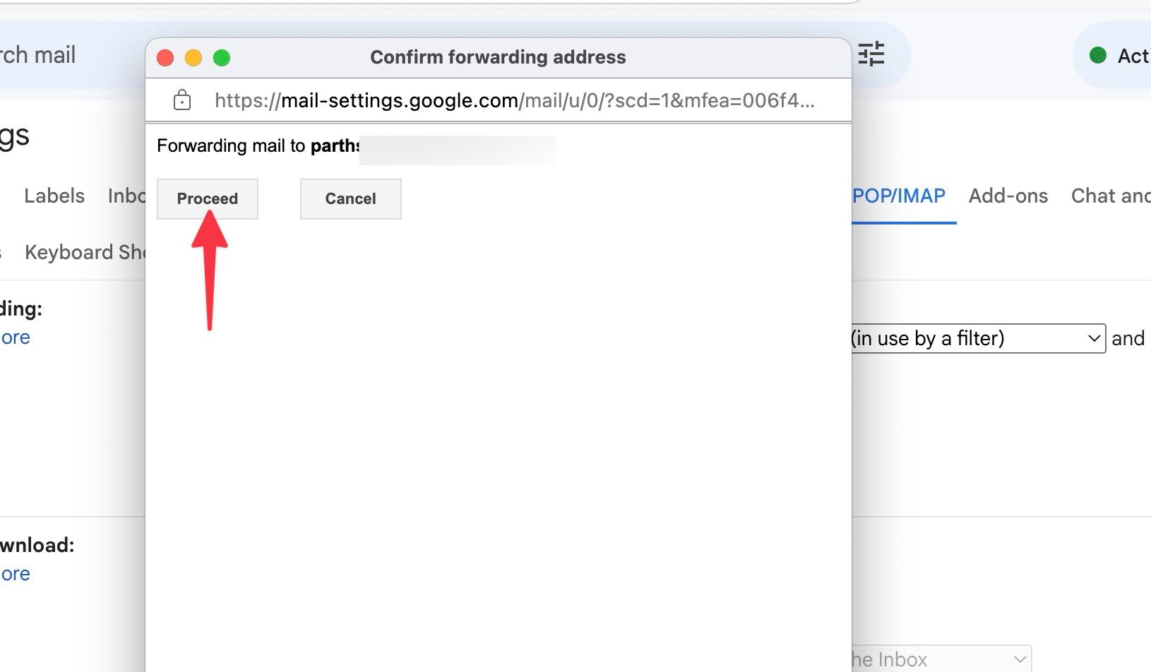 How to forward your Gmail messages to Proton Mail