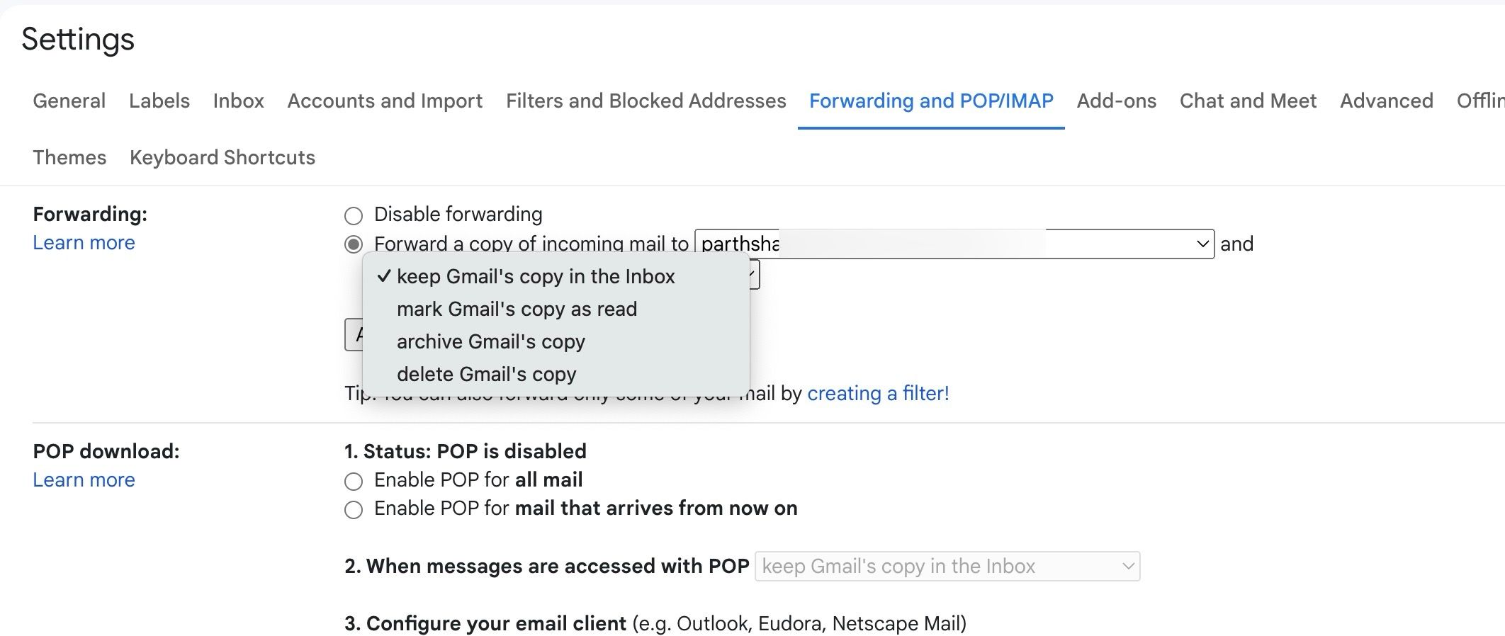 How to forward your Gmail messages to Proton Mail
