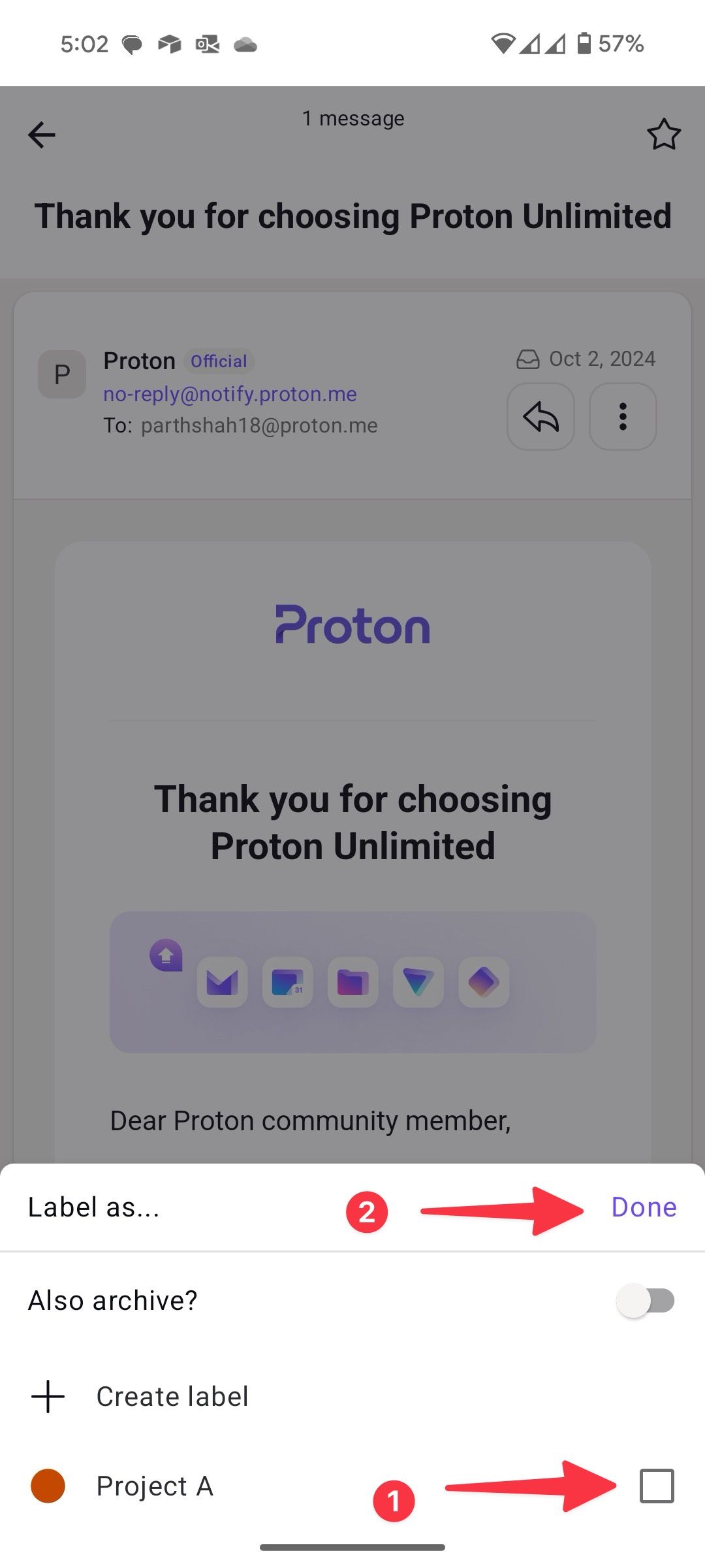 Proton Mail on Android: How to set it up