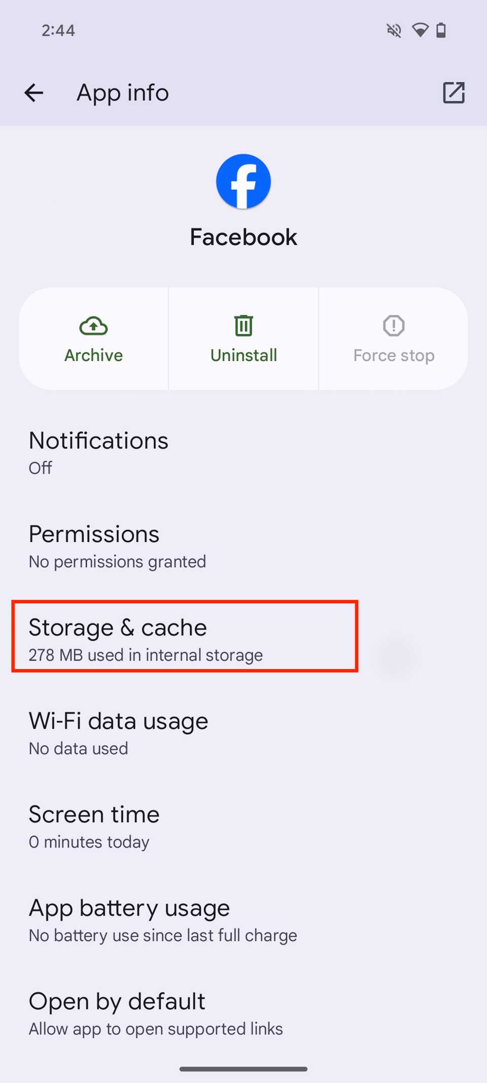 How to clear Facebook cache on your phone