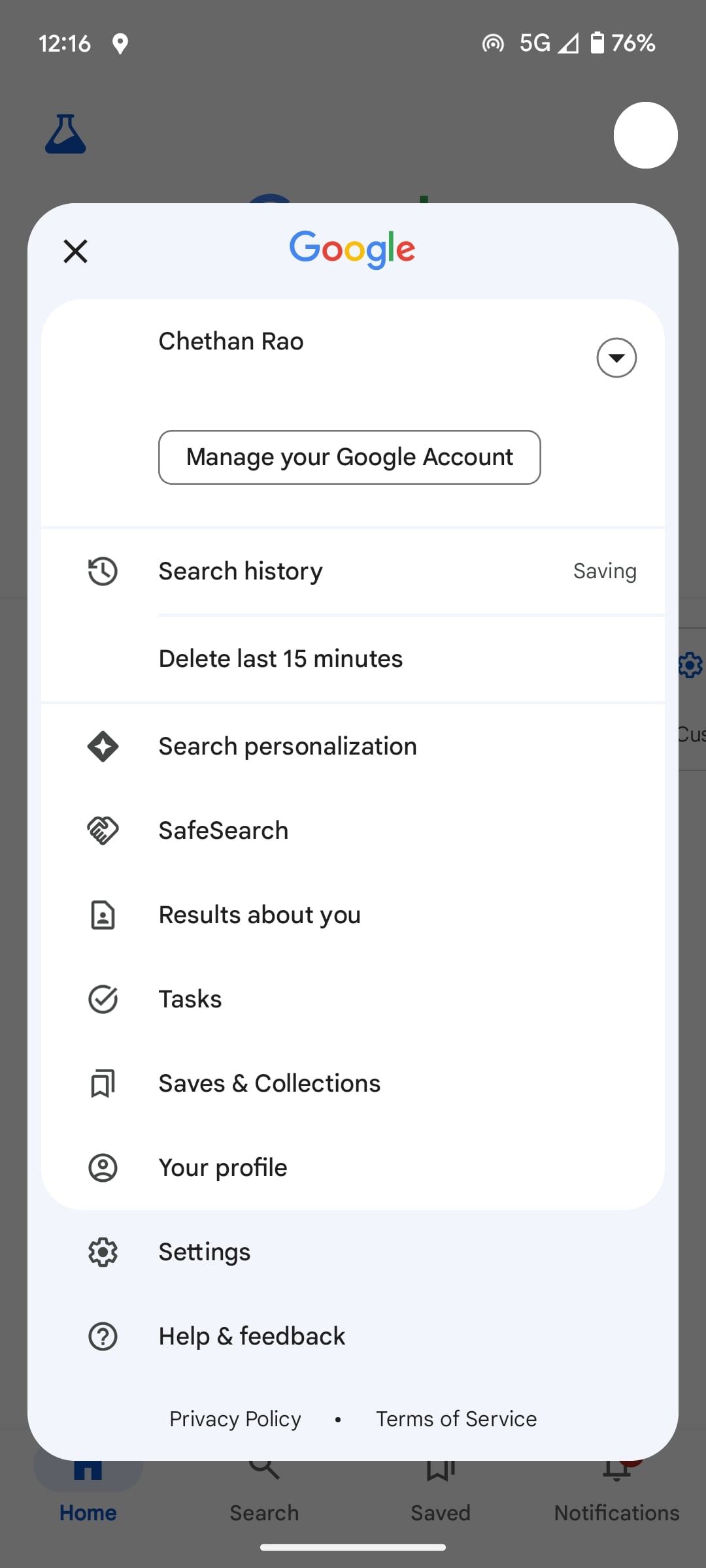 Google's account switcher redesign for Android is nearly here