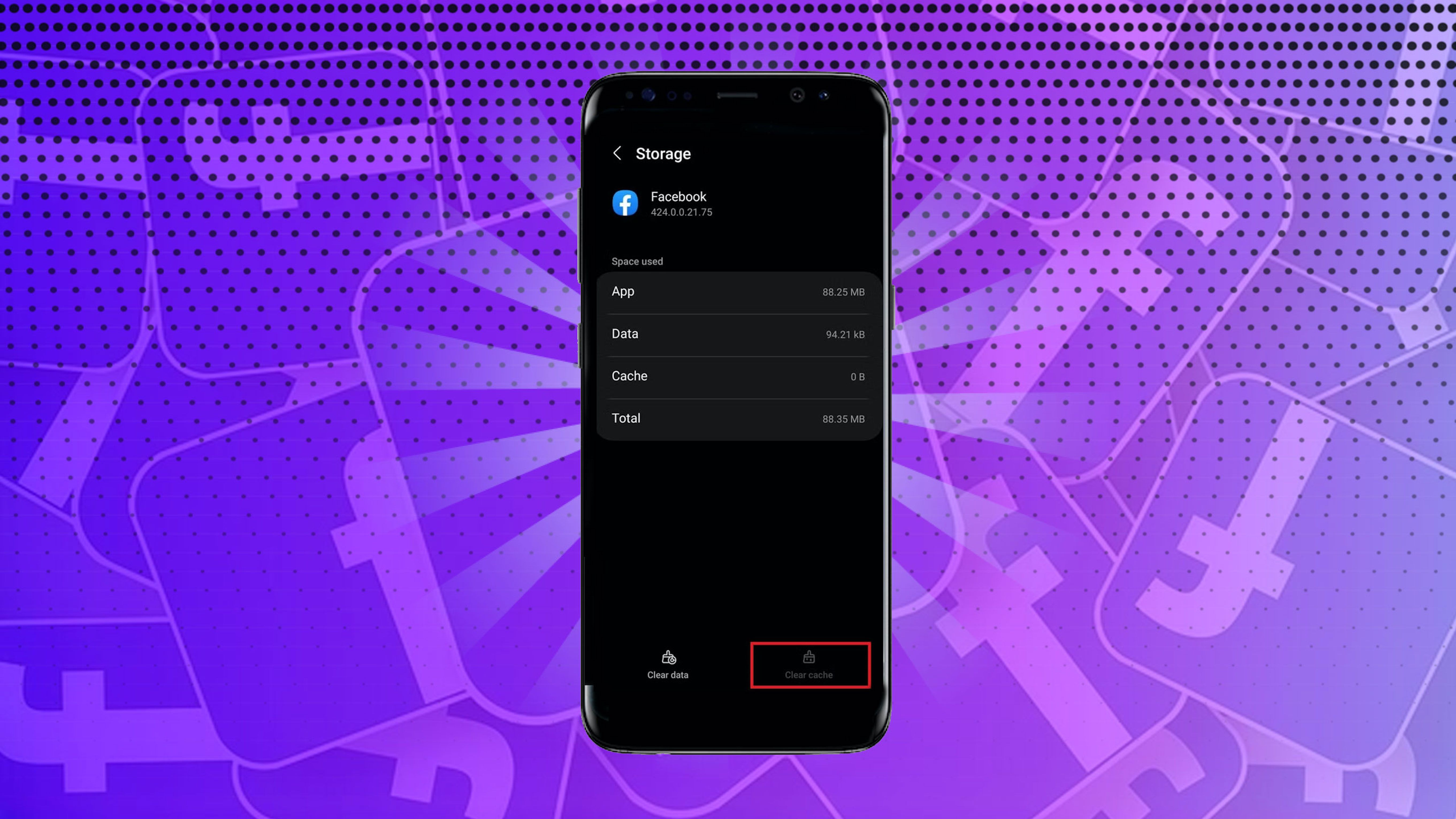 How to clear Facebook cache on your phone