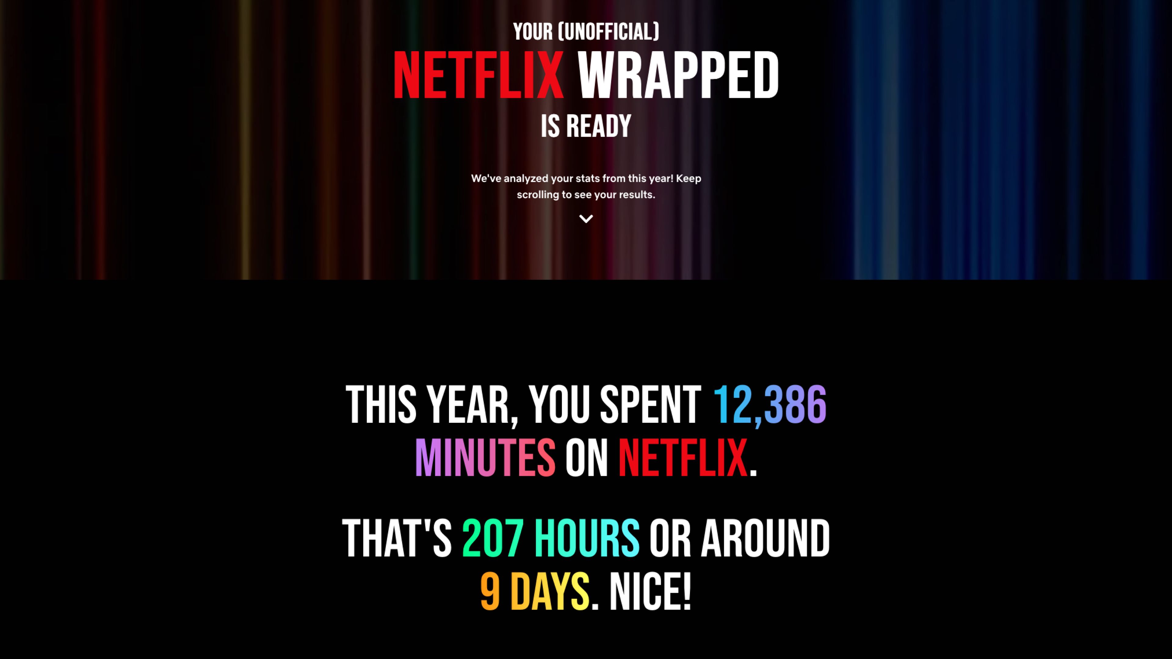 Netflix Wrapped isn't real, but this unofficial hack makes it happen