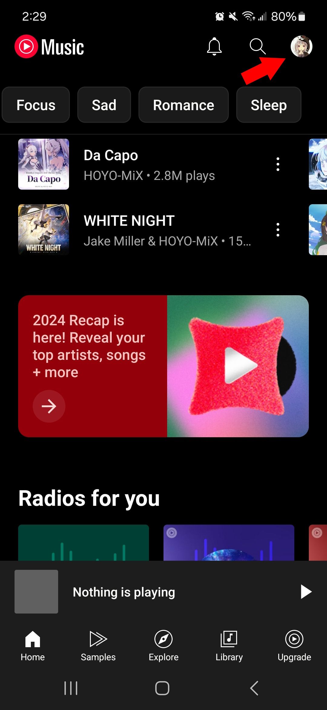 How to find your 2024 YouTube Music recap