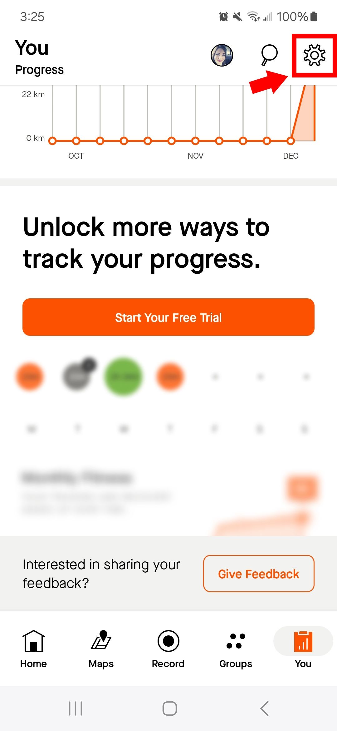 Strava: How to export account data