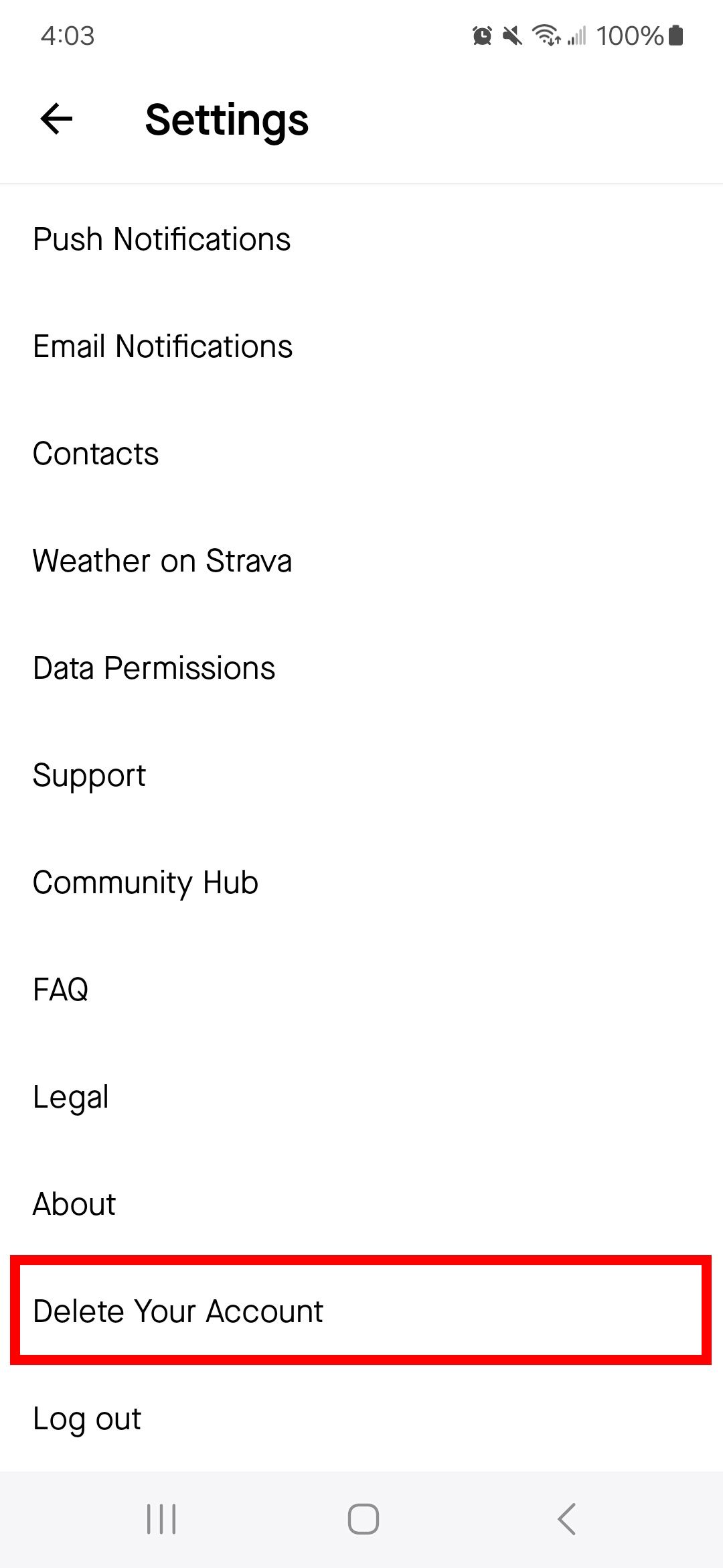 Strava: How to export account data