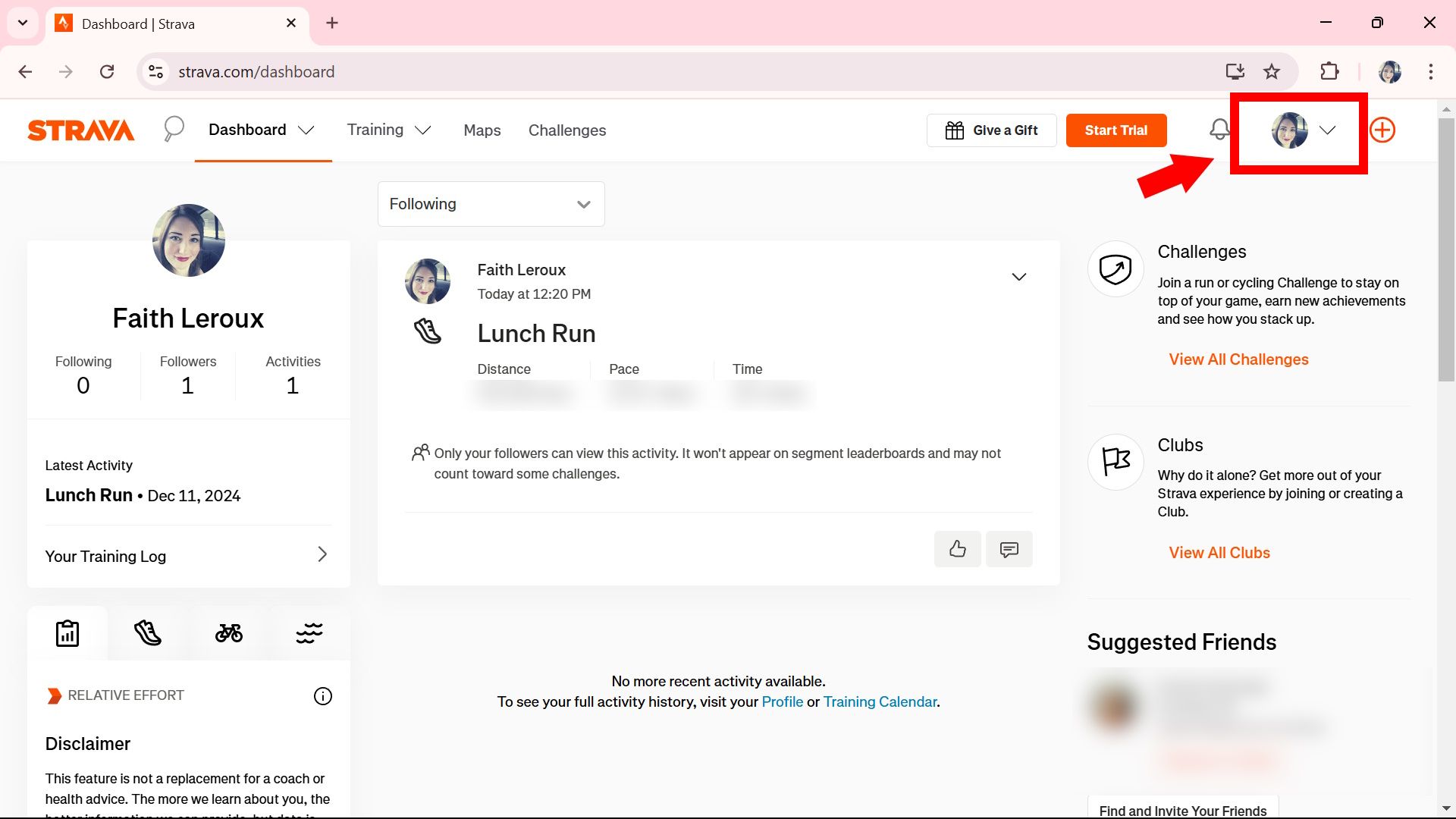 Strava: How to export account data