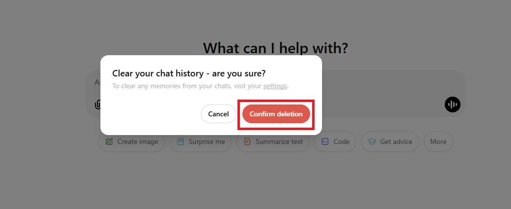 ChatGPT: How to remove your recent activity