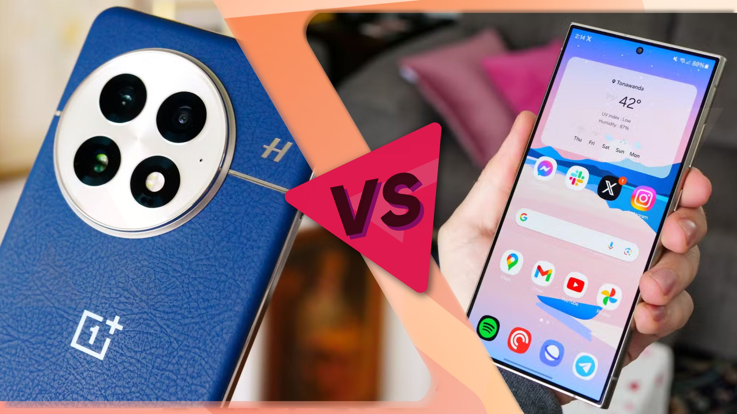 OnePlus 13 vs Samsung Galaxy S24 Ultra: A tough decision for some OnePlus 13 vs Samsung Galaxy S24 Ultra: A tough decision for some