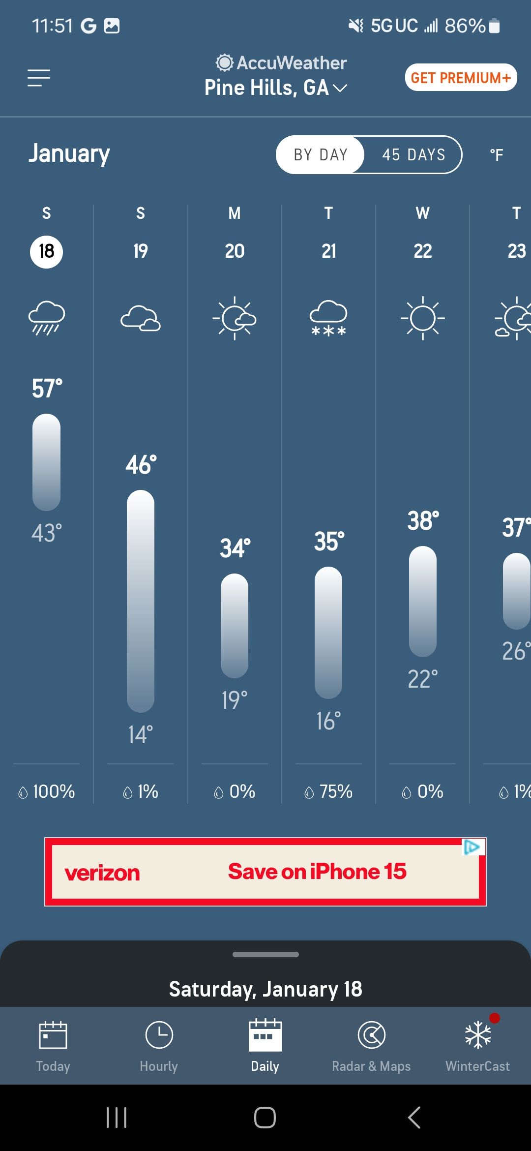 These apps provide better weather forecasts