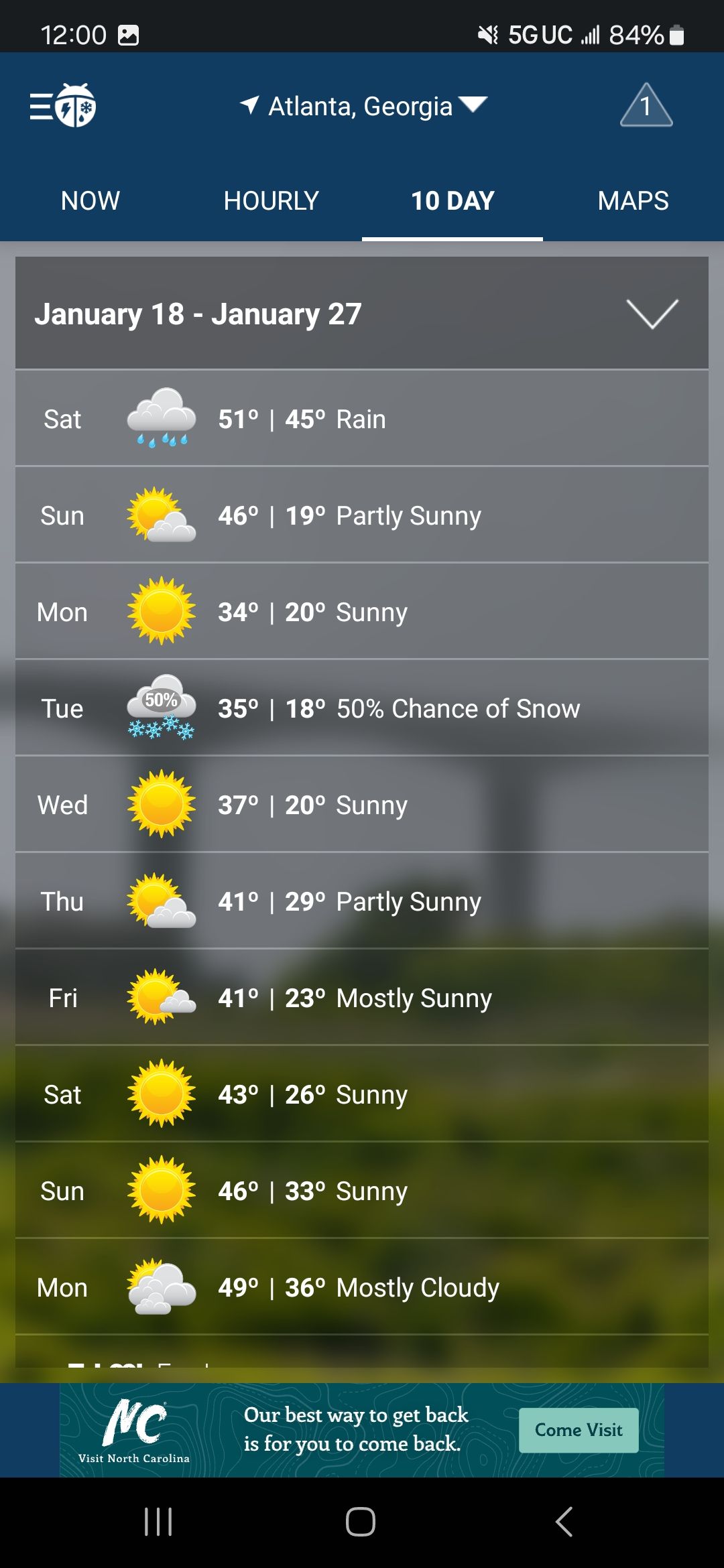 These apps provide better weather forecasts