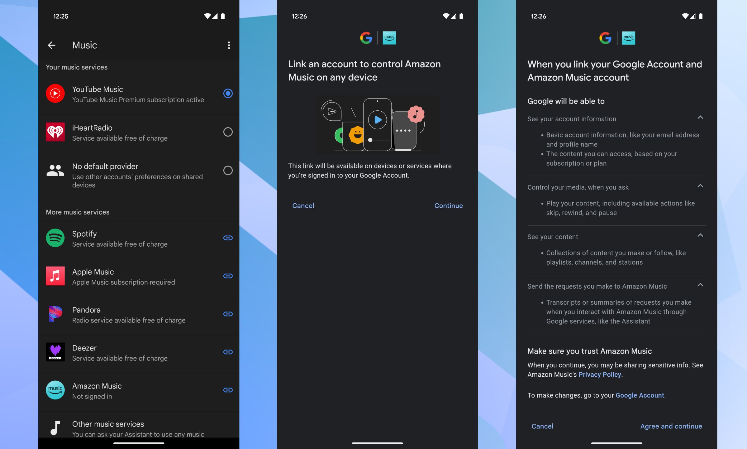 Google Home finally lets you set Amazon Music as your default player