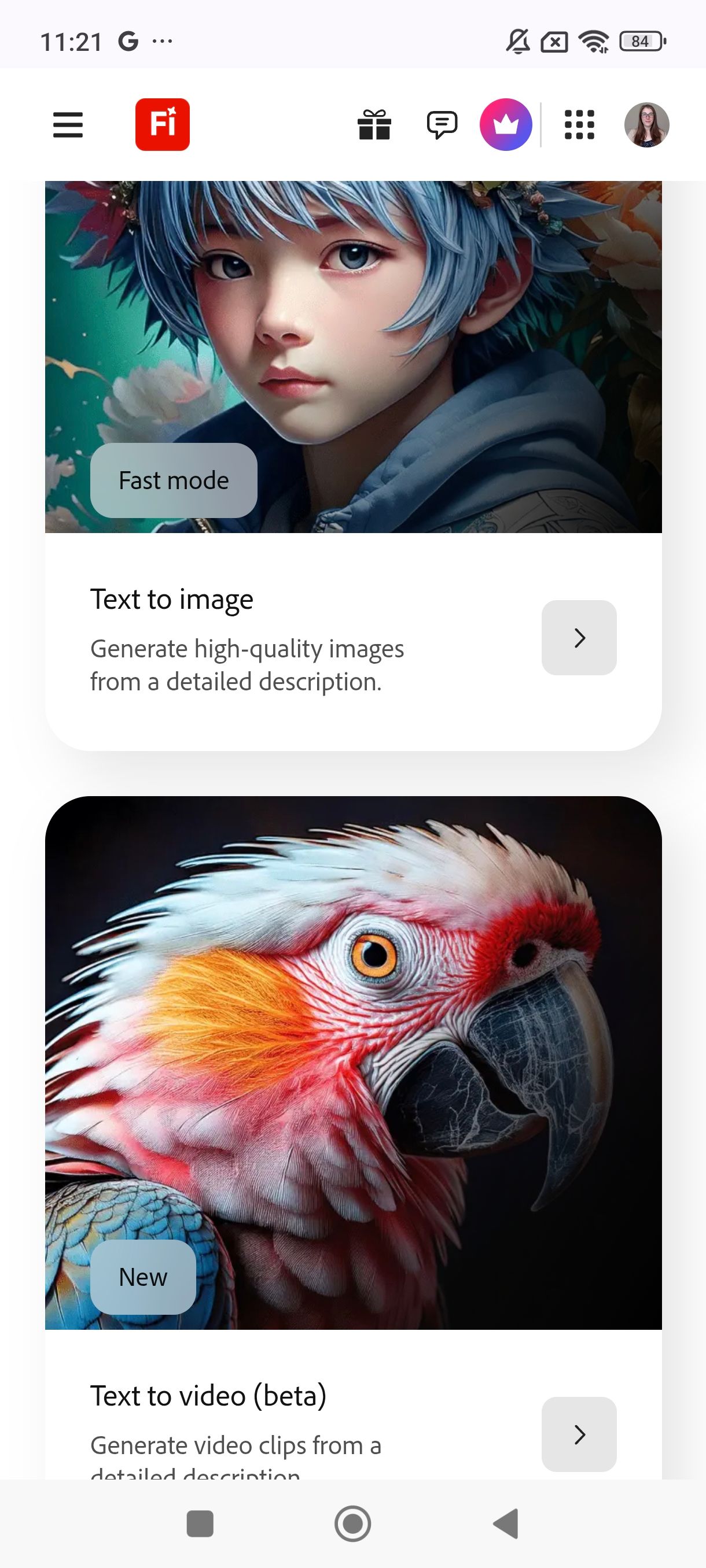 How to use Adobe Firefly AI tools on your Android phone