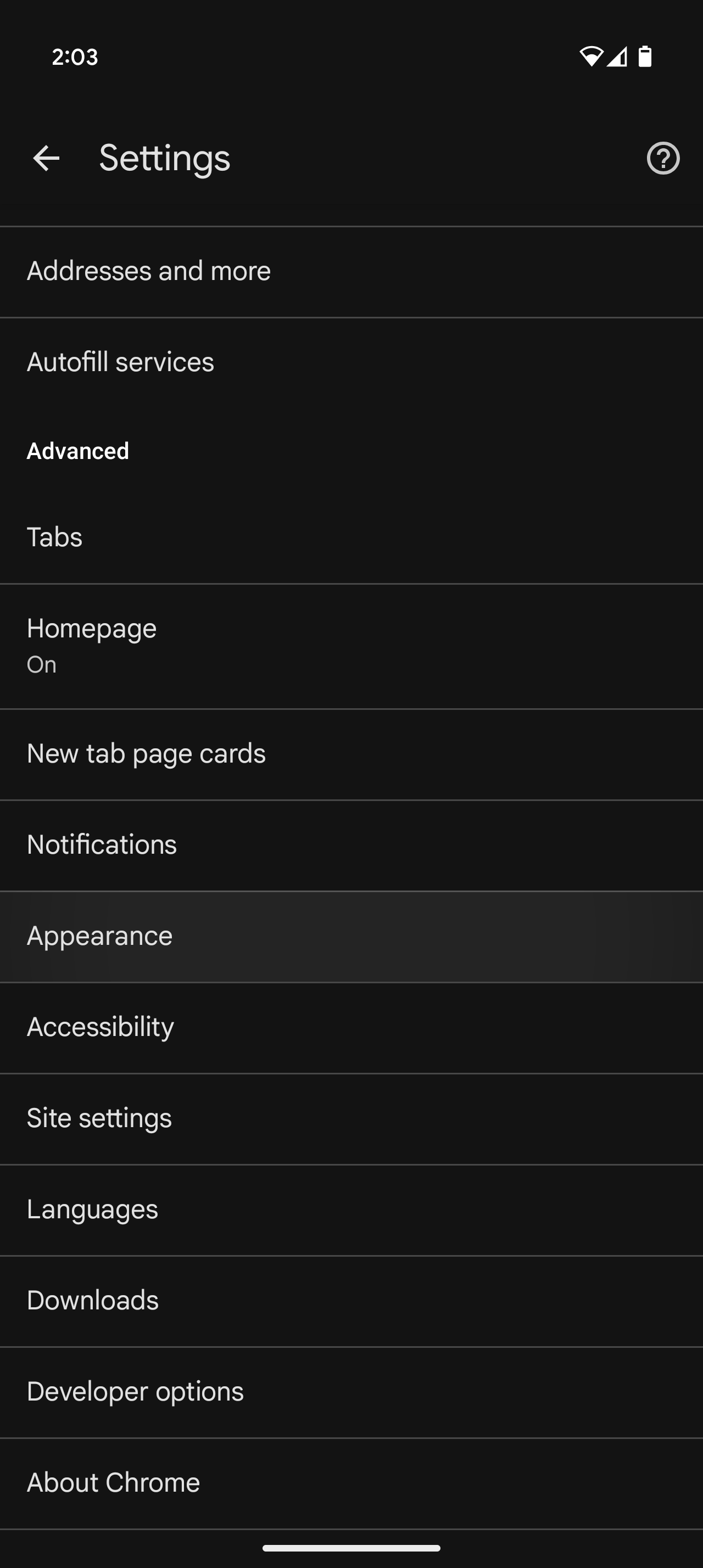 Chrome for Android update brings a menu with an eye toward customization