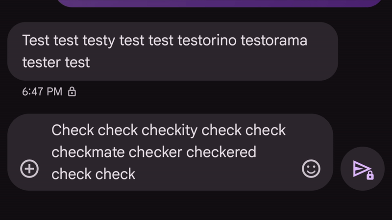 Google Messages' new chat bubble animation bounces onto the stable channel