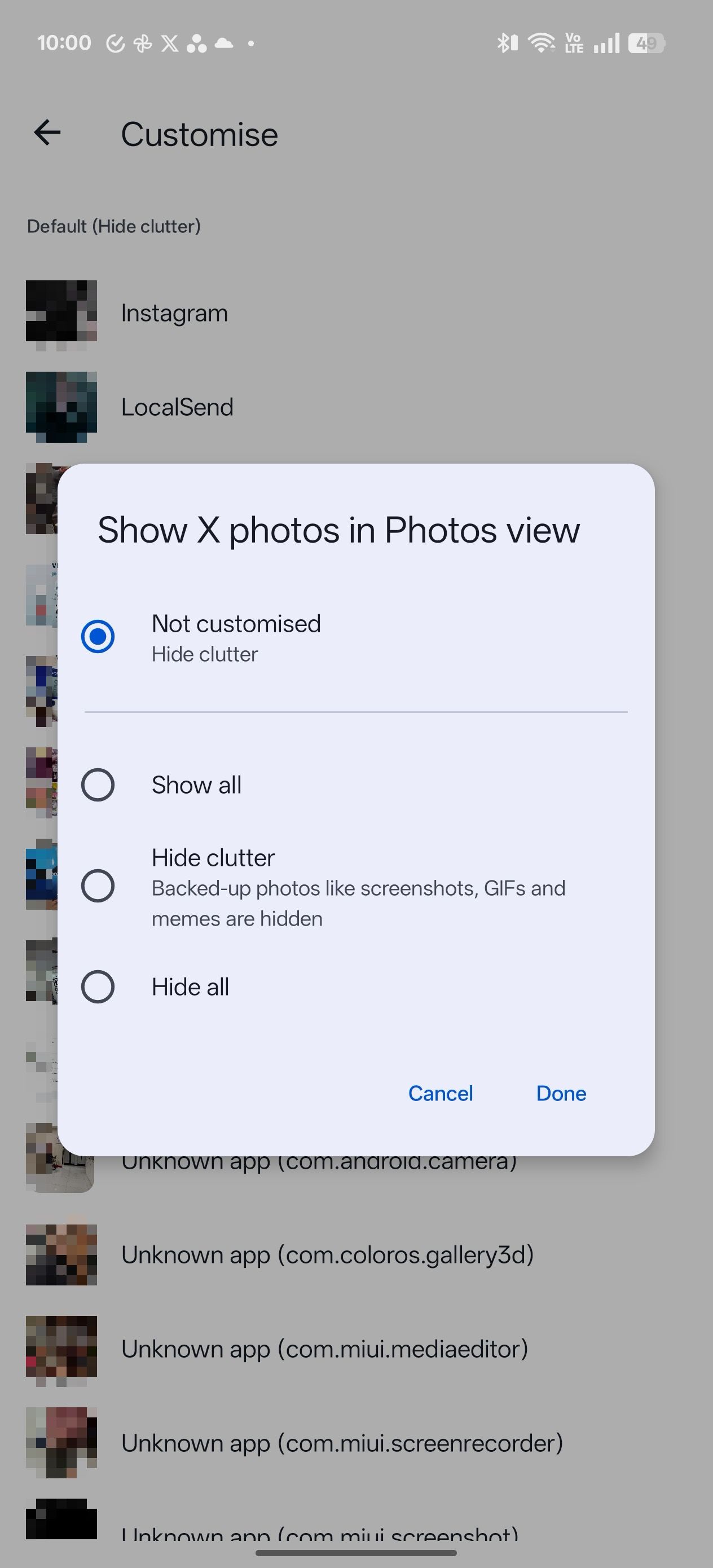 Google Photos can now hide the meme mess from your library view