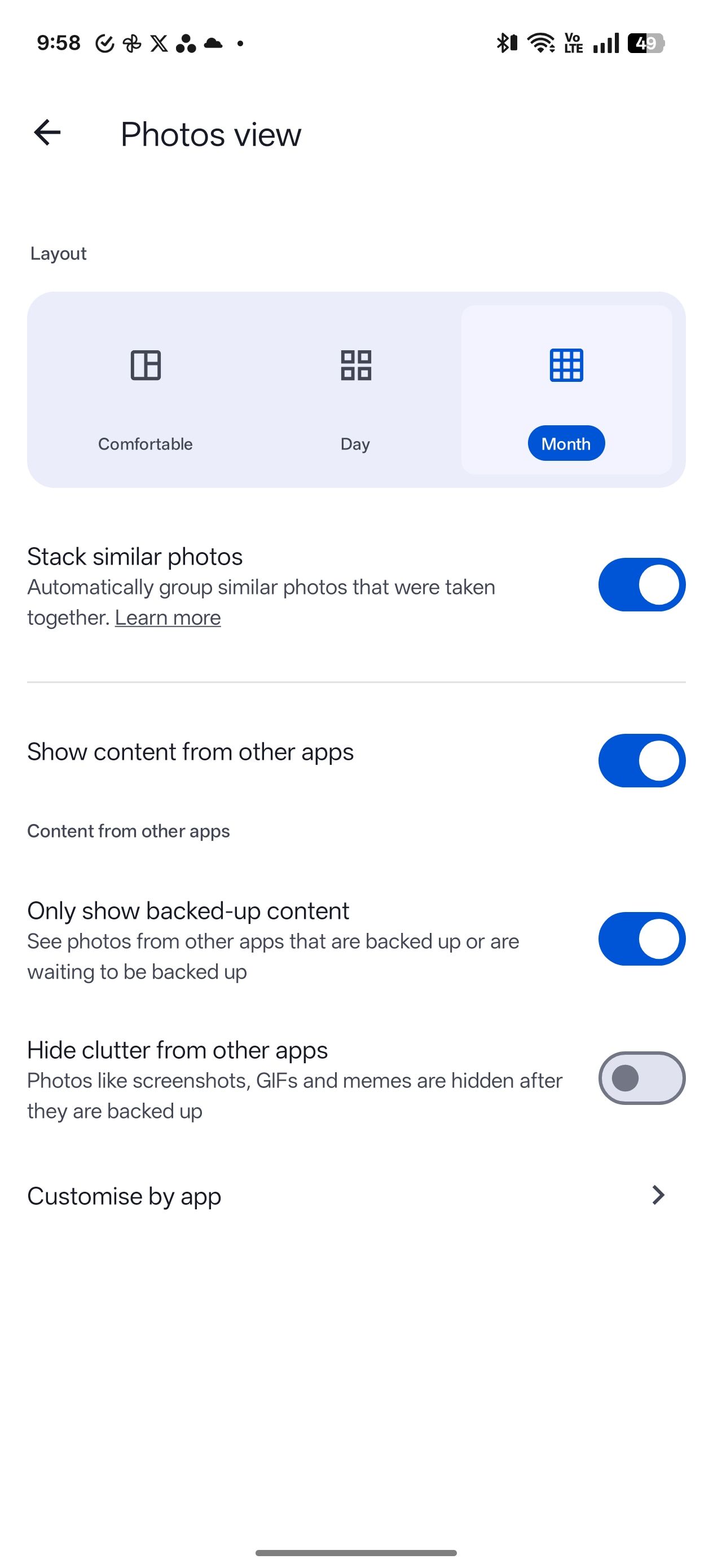 Google Photos can now hide the meme mess from your library view