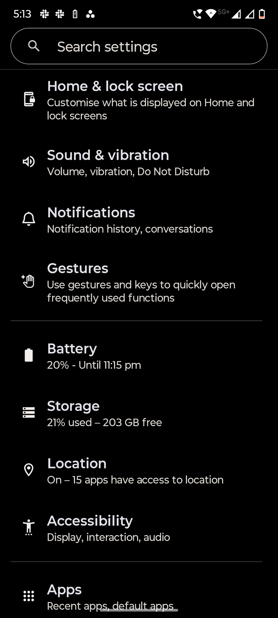 Here are the 6 settings I change on every Motorola phone