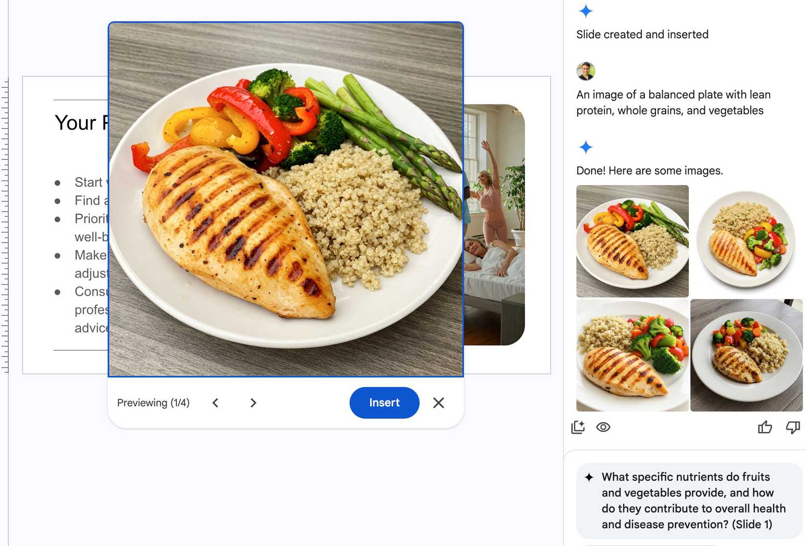 I created an entire presentation using Gemini in Google Slides, here is ...