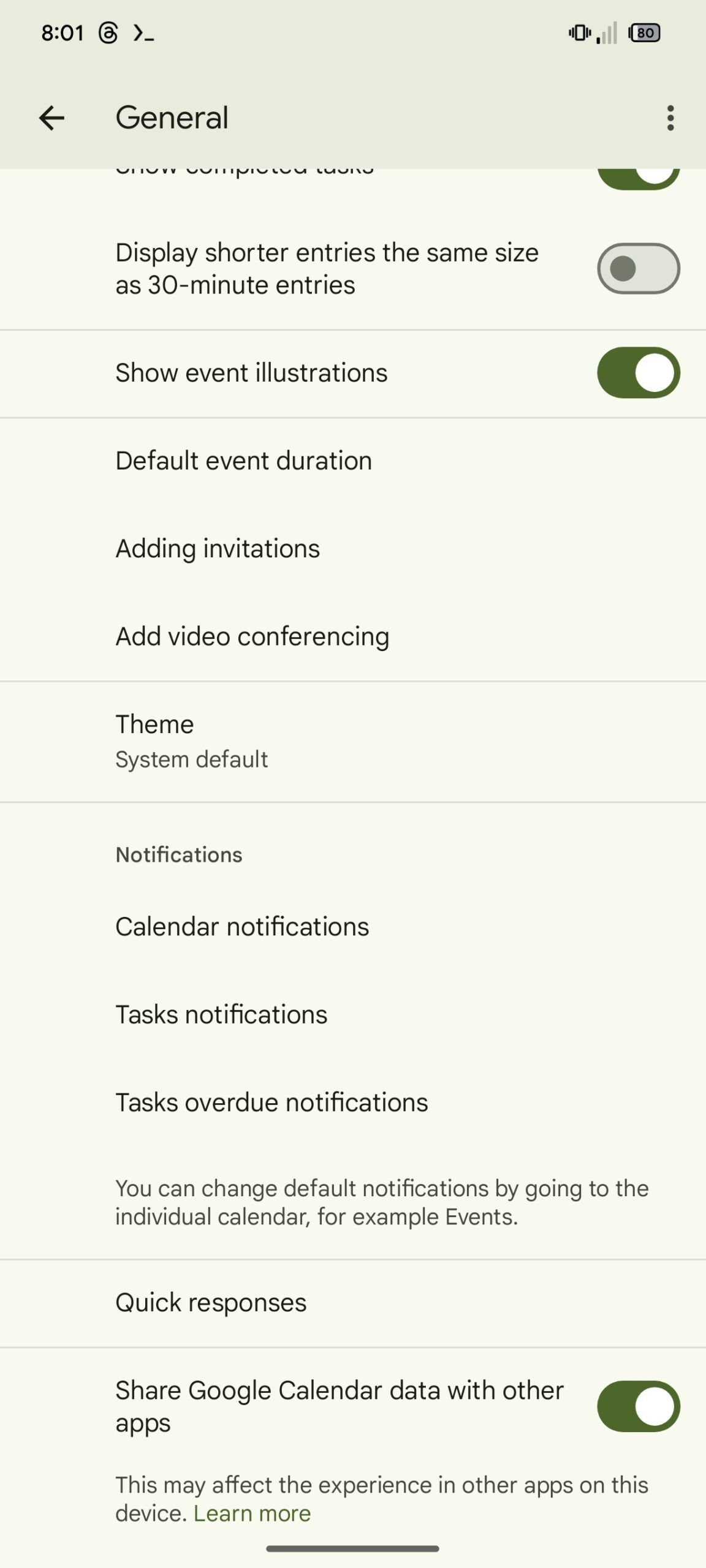 Google Calendar has a new permissions system in the works for Android